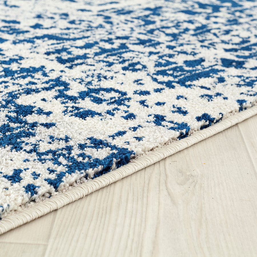 Abigail Lileth Midnight Blue Area Rug - #42W33 | Lamps Plus