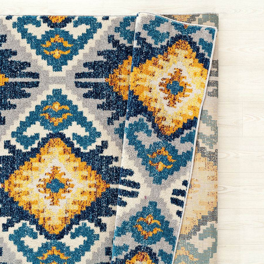 Abigail Tinley Midnight Blue Area Rug - #42W62 | Lamps Plus