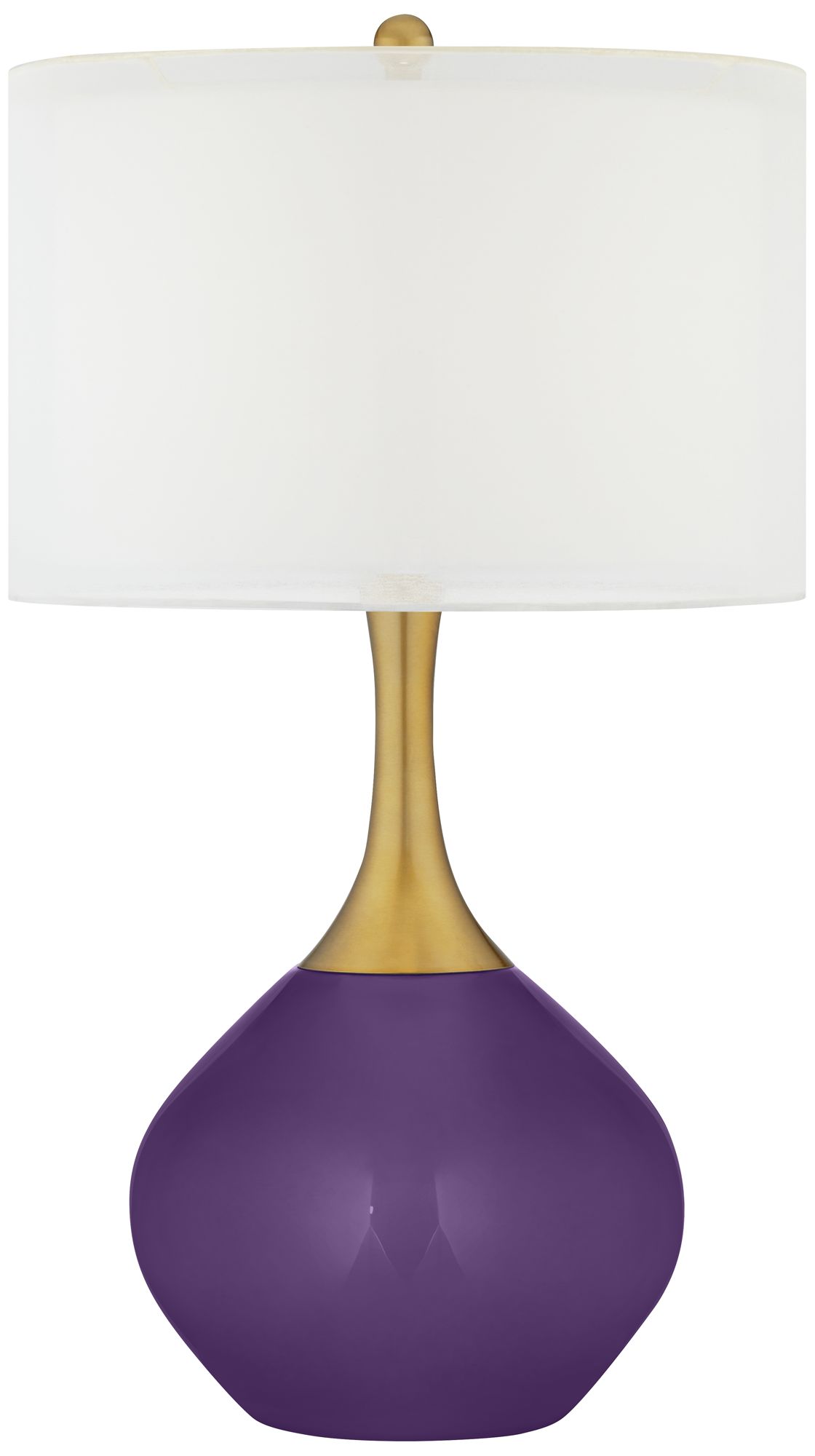 Color Plus Designer Purple Lamps | Lamps Plus