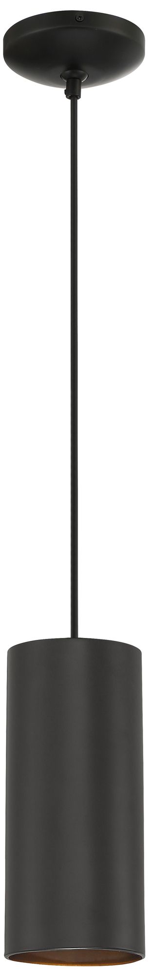 Access Lighting Pilson 10.5" High Matte Black LED Pendant - #098P5 ...
