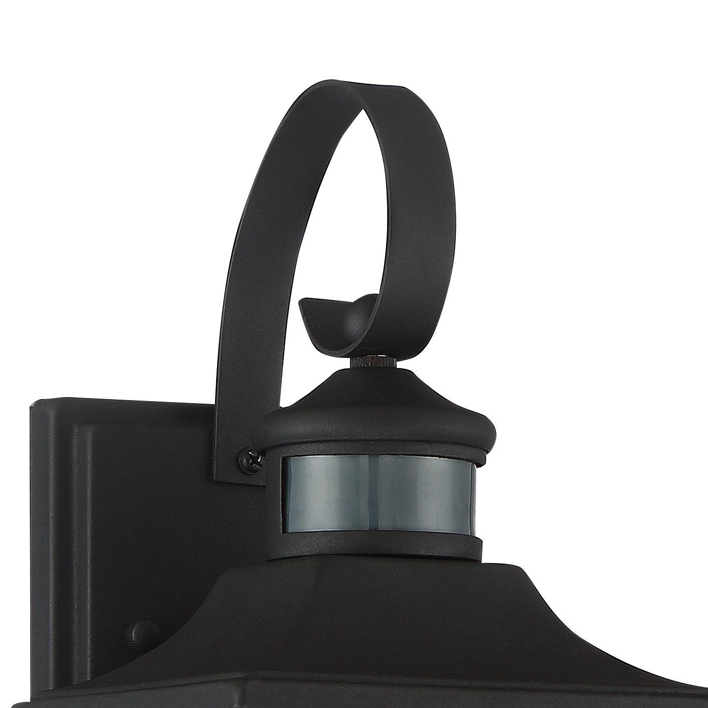 Adaes 14 1/4" High Black Motion Sensor Outdoor Wall Light - #71P55 ...