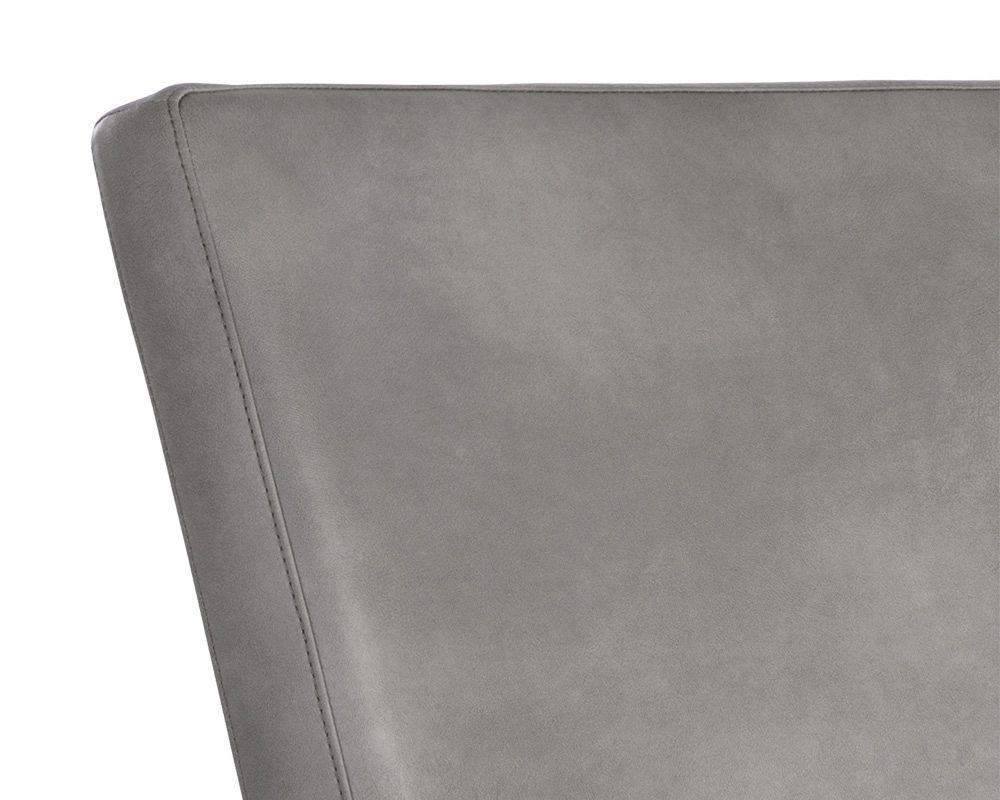 Alister Gray and Gold Dining Chair - #763K1 | Lamps Plus