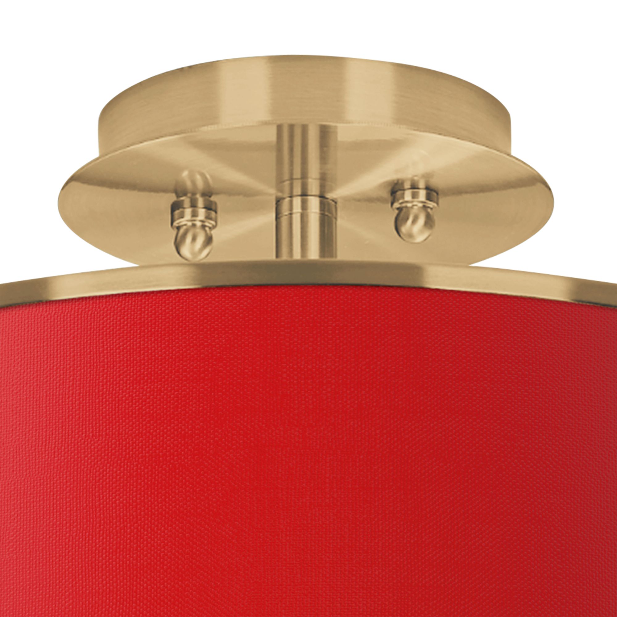 All Red Gold 14" Wide Ceiling Light - #729N6 | Lamps Plus