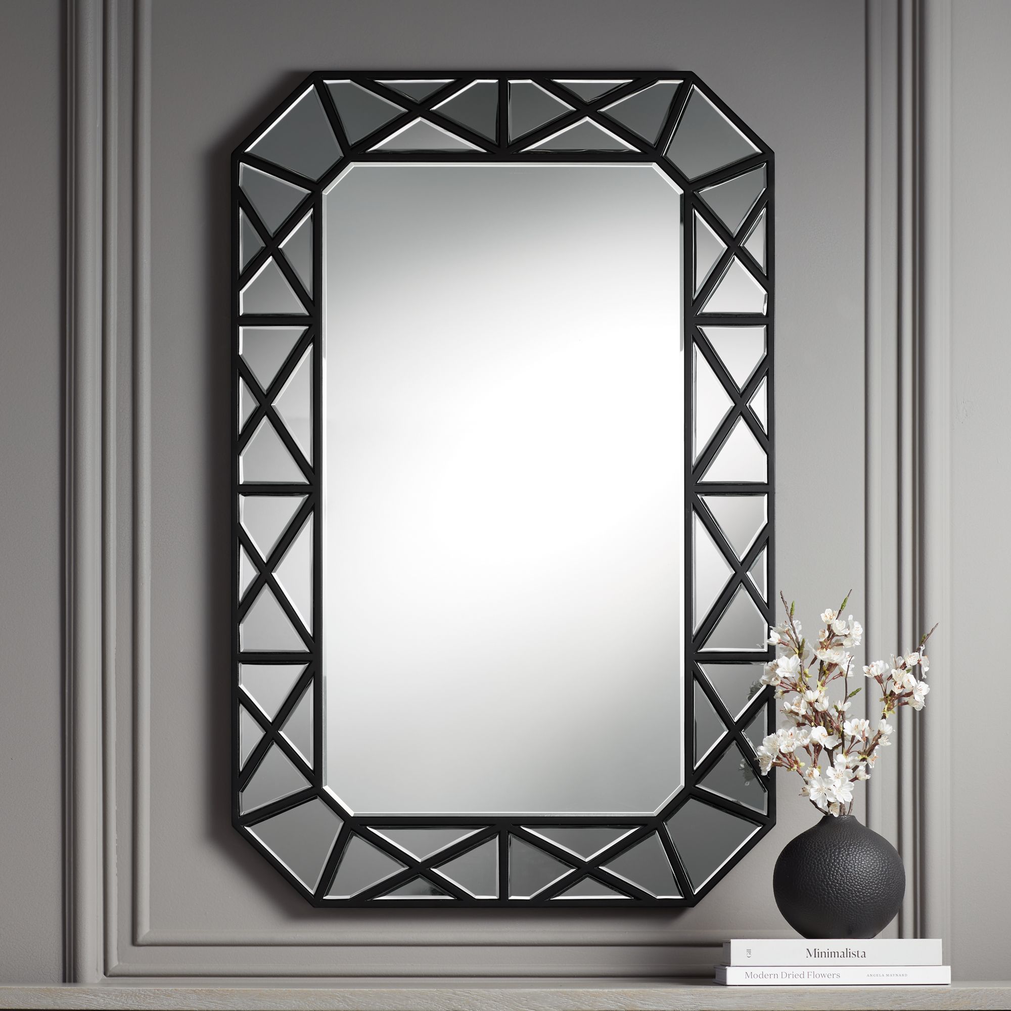 Black, Rectangular Mirrors | Lamps Plus