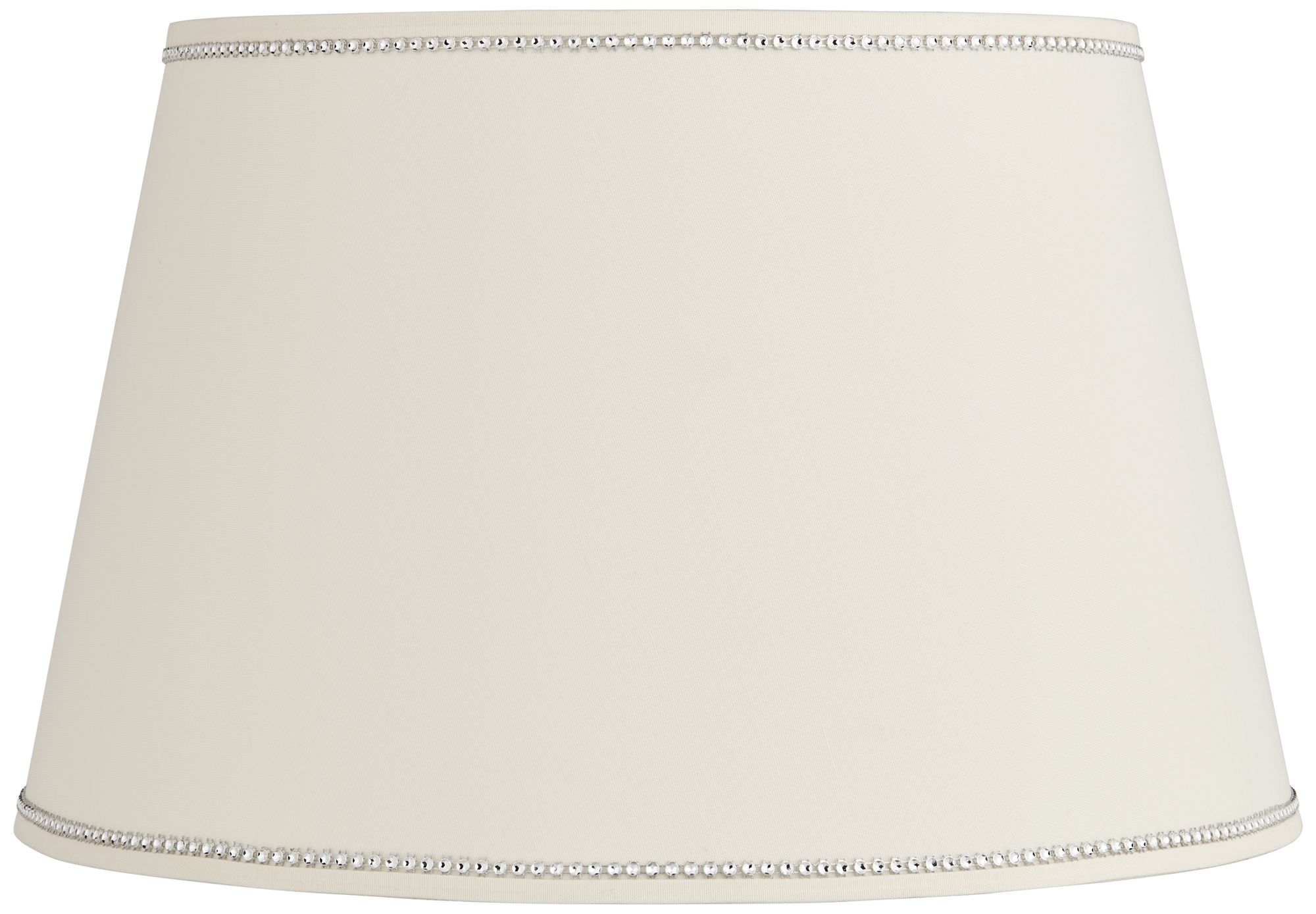 Anna Cream Drum Hardback Lamp Shade 12x16x10 (Spider) - #389R1 | Lamps Plus
