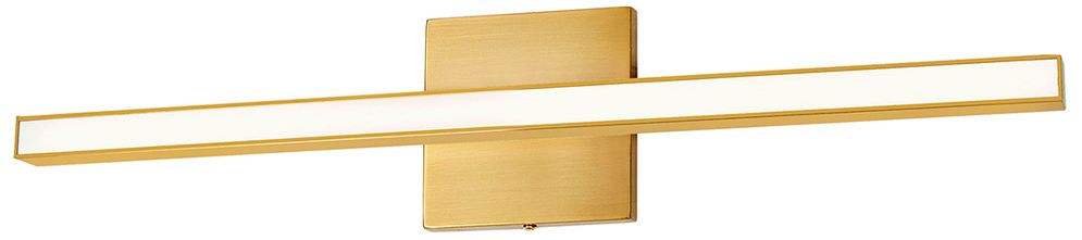 Arandel 33 1/2" Wide Aged Brass LED Bath Bar - #702N1 | Lamps Plus