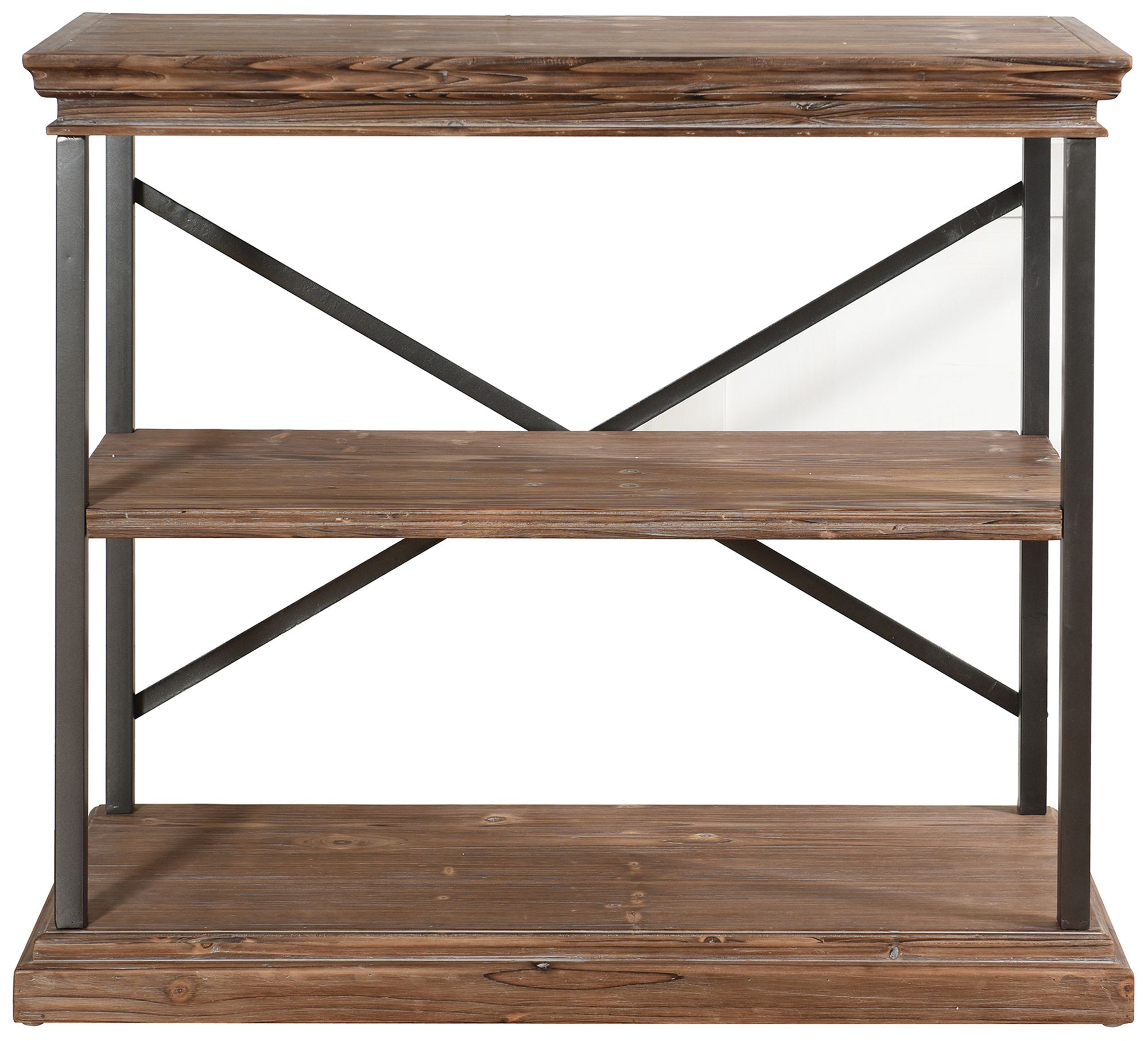 Archer Ridge Three Tier Bookcase - Driftwood Grey - #782C3 | Lamps Plus