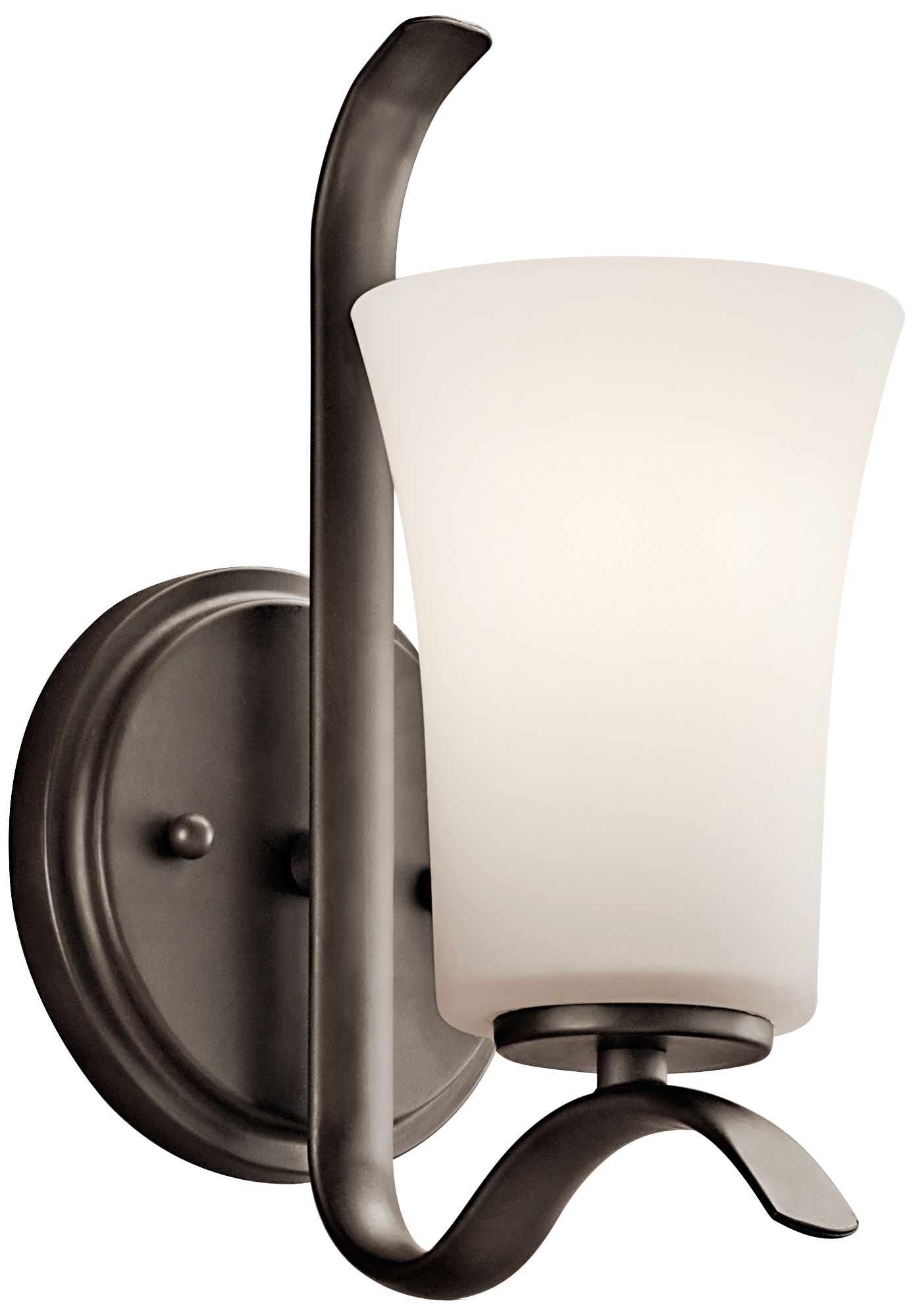 Armida Bronze Wall Sconce 1Lt - #8H260 | Lamps Plus