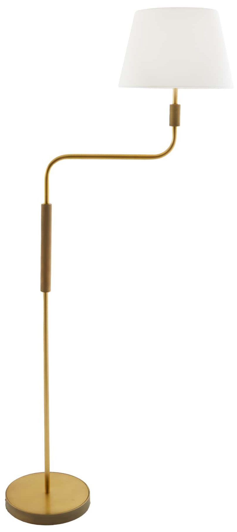 Arteriors- Simpson Floor Lamp- 70" Antique Brass - #825E5 | Lamps Plus