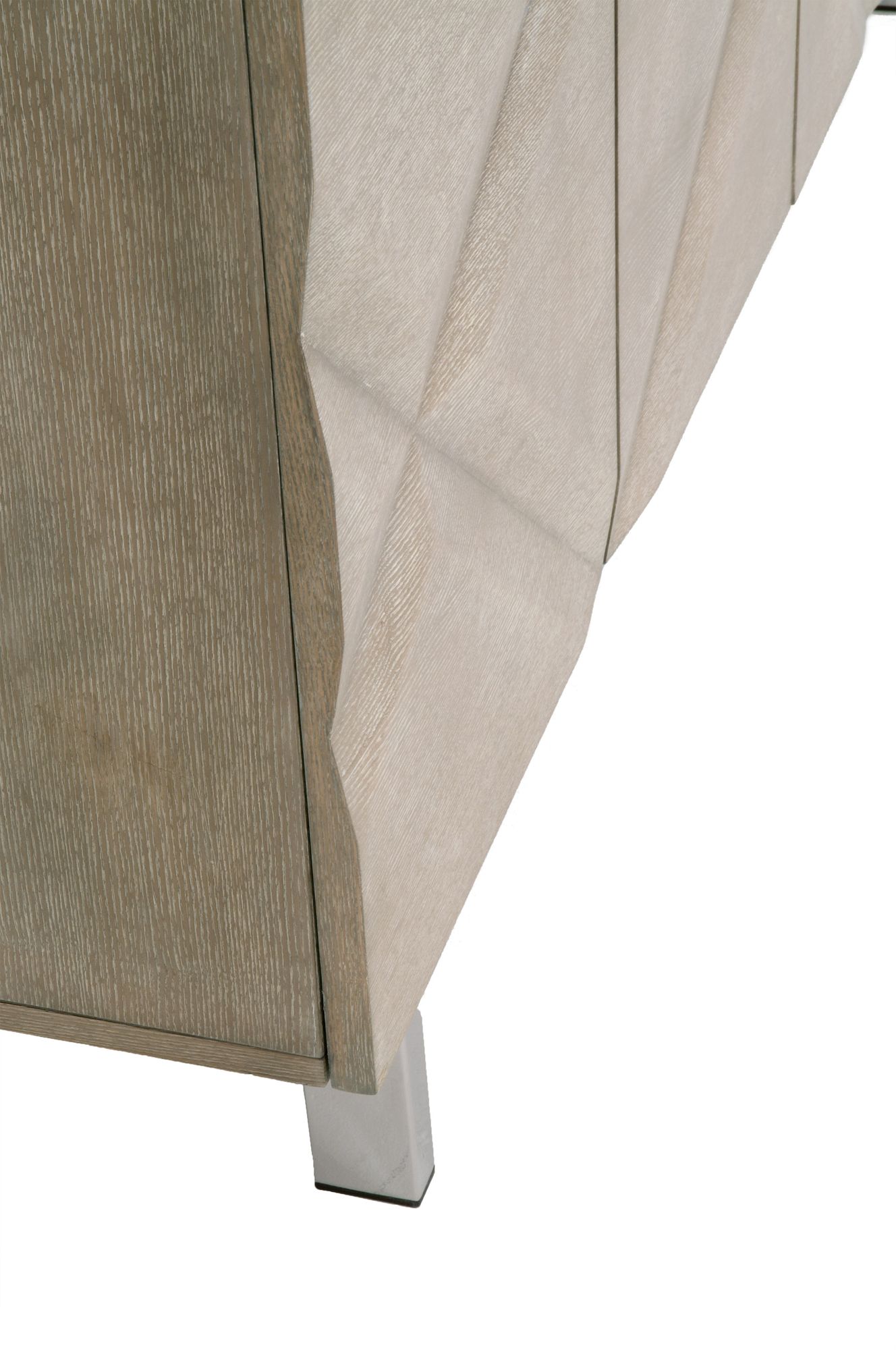 Atticus 71"W Natural Gray Ash Wood 2-Cabinet Media Sideboard - #86N68 ...