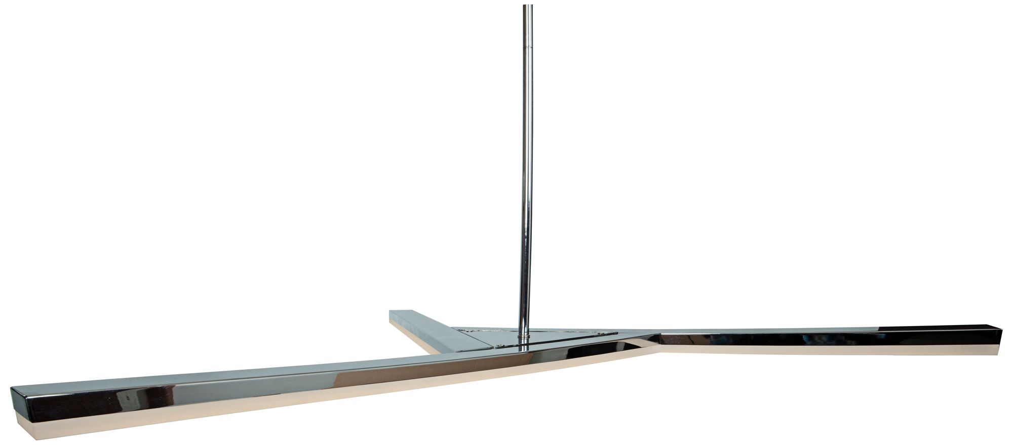 Aviator 34" Wide LED Geometric Chrome 3-Light Pendant - #8P267 | Lamps Plus