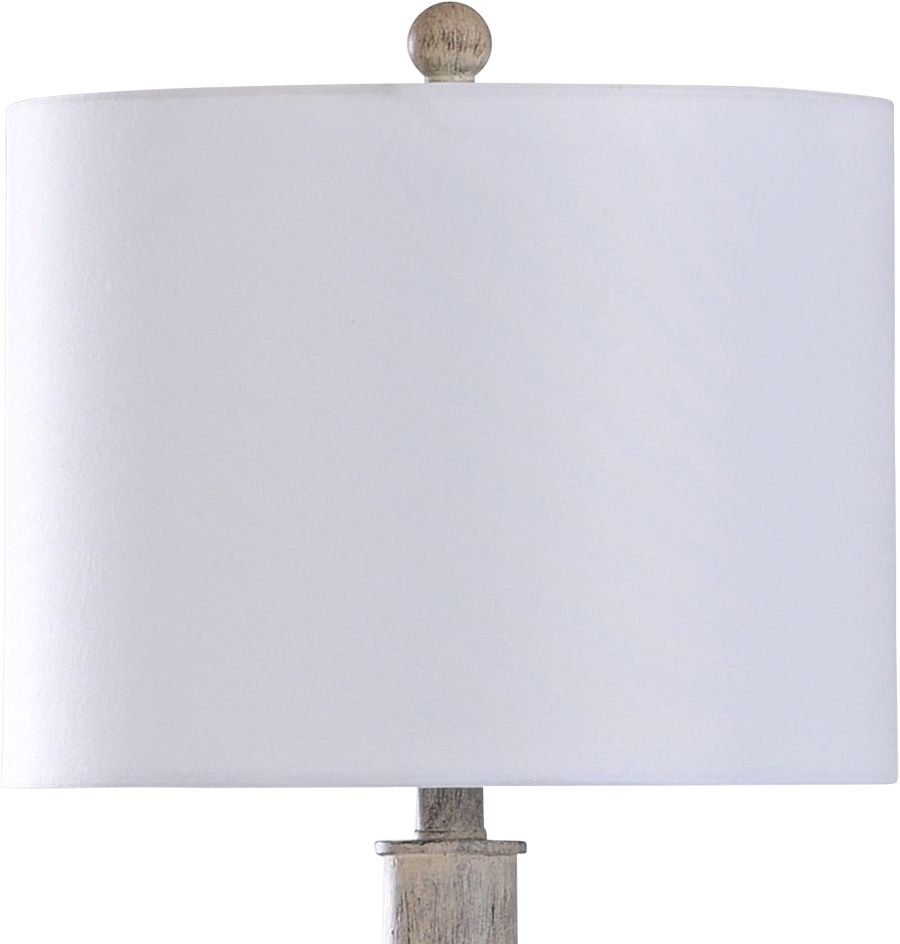 Baden Aged Egg Shell and Brushed Steel Vase Table Lamp - #94D58 | Lamps ...