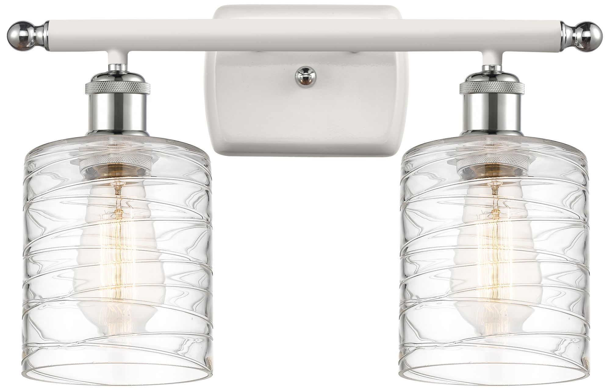 Ballston Cobbleskill 5" 2 Light 16" LED Bath Light - White & - #259Y3 ...