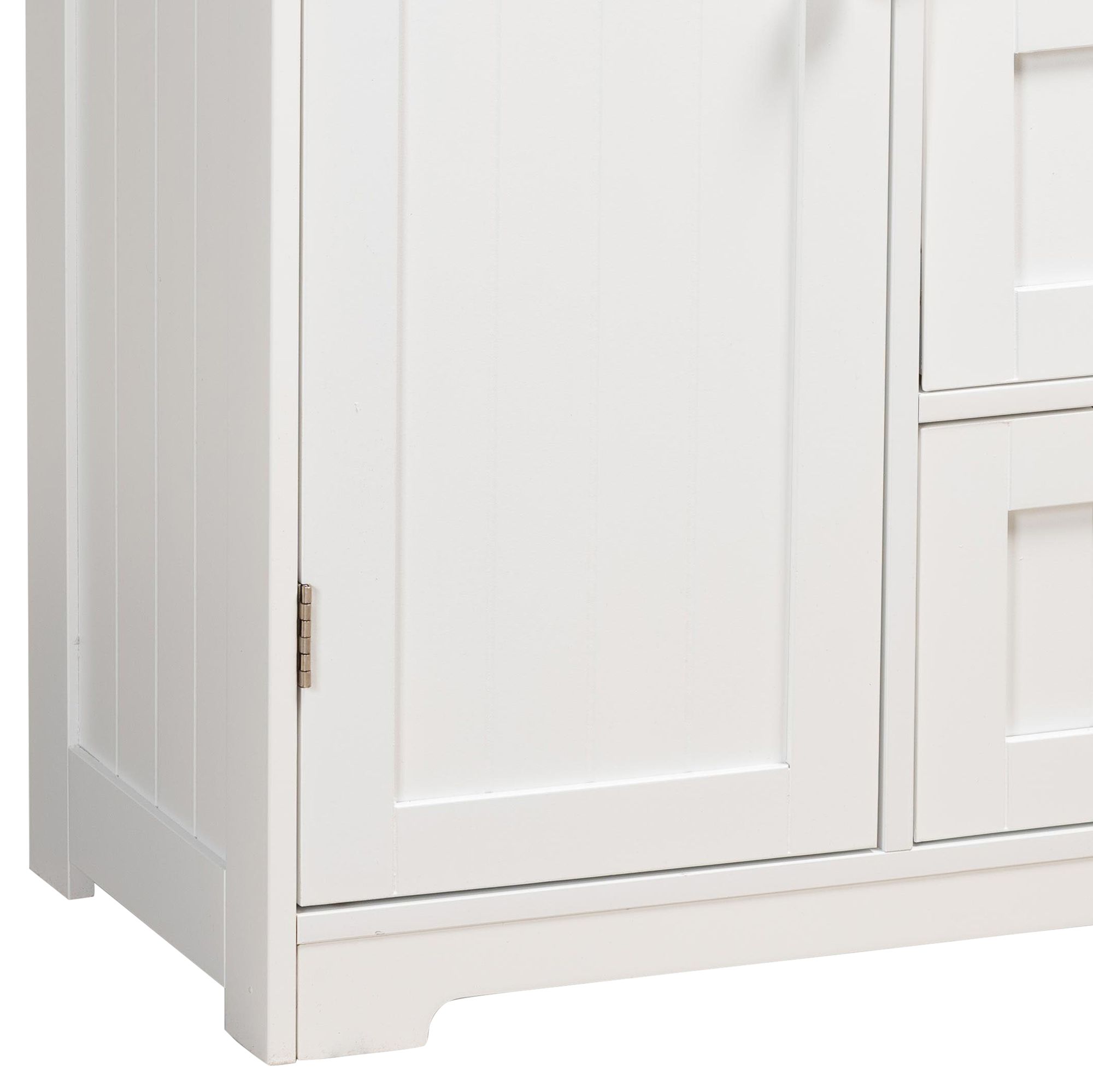 Bauer 22" Wide 4-Drawer White Bathroom Storage Cabinet - #790H0 | Lamps ...