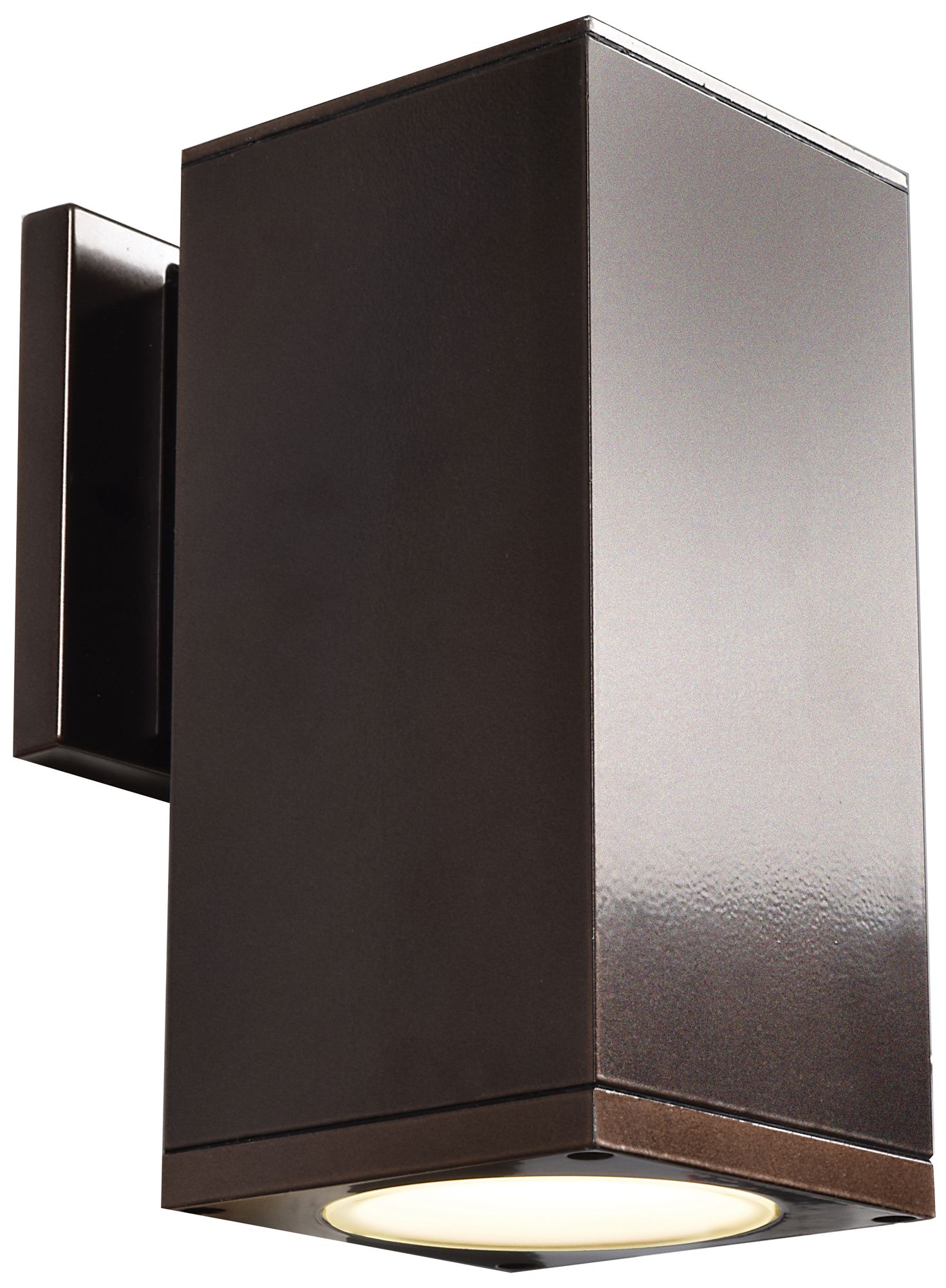 Bayside - LED Outdoor Wall Fixture - Small - Bronze Finish - Glass ...