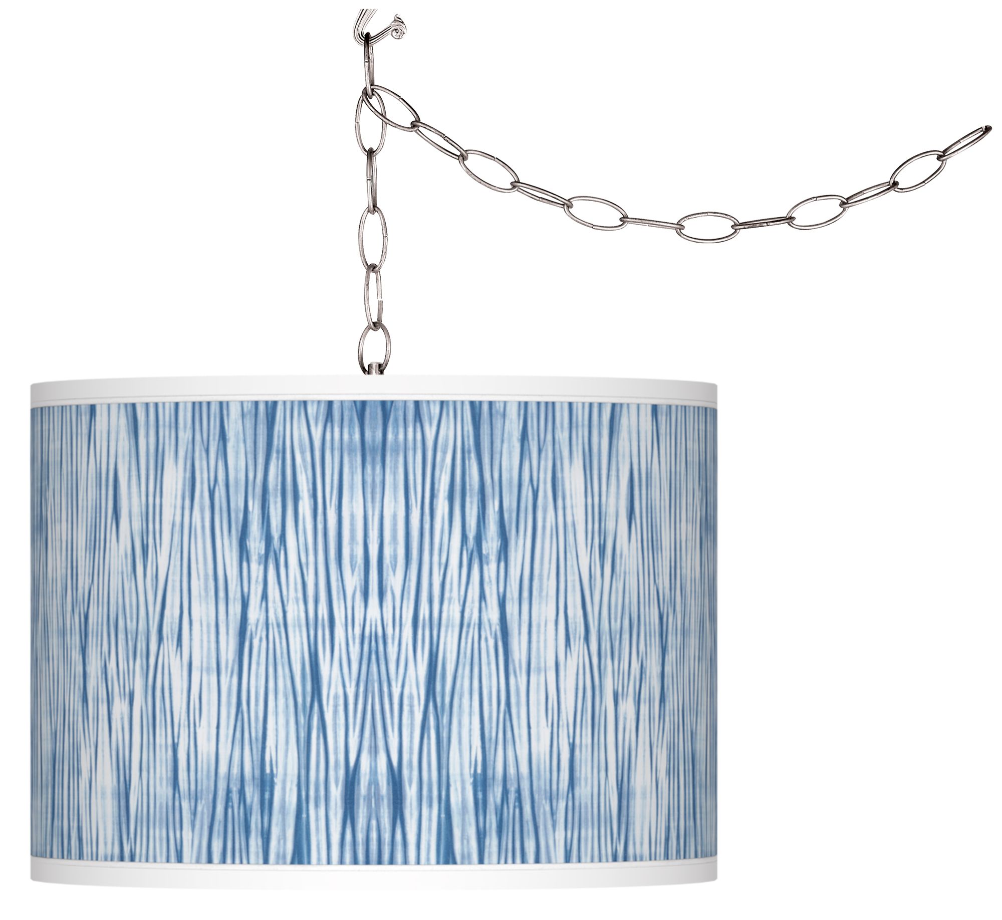 Misty Morning Giclee Glow Plug-In Swag Pendant - #034M1 | Lamps Plus