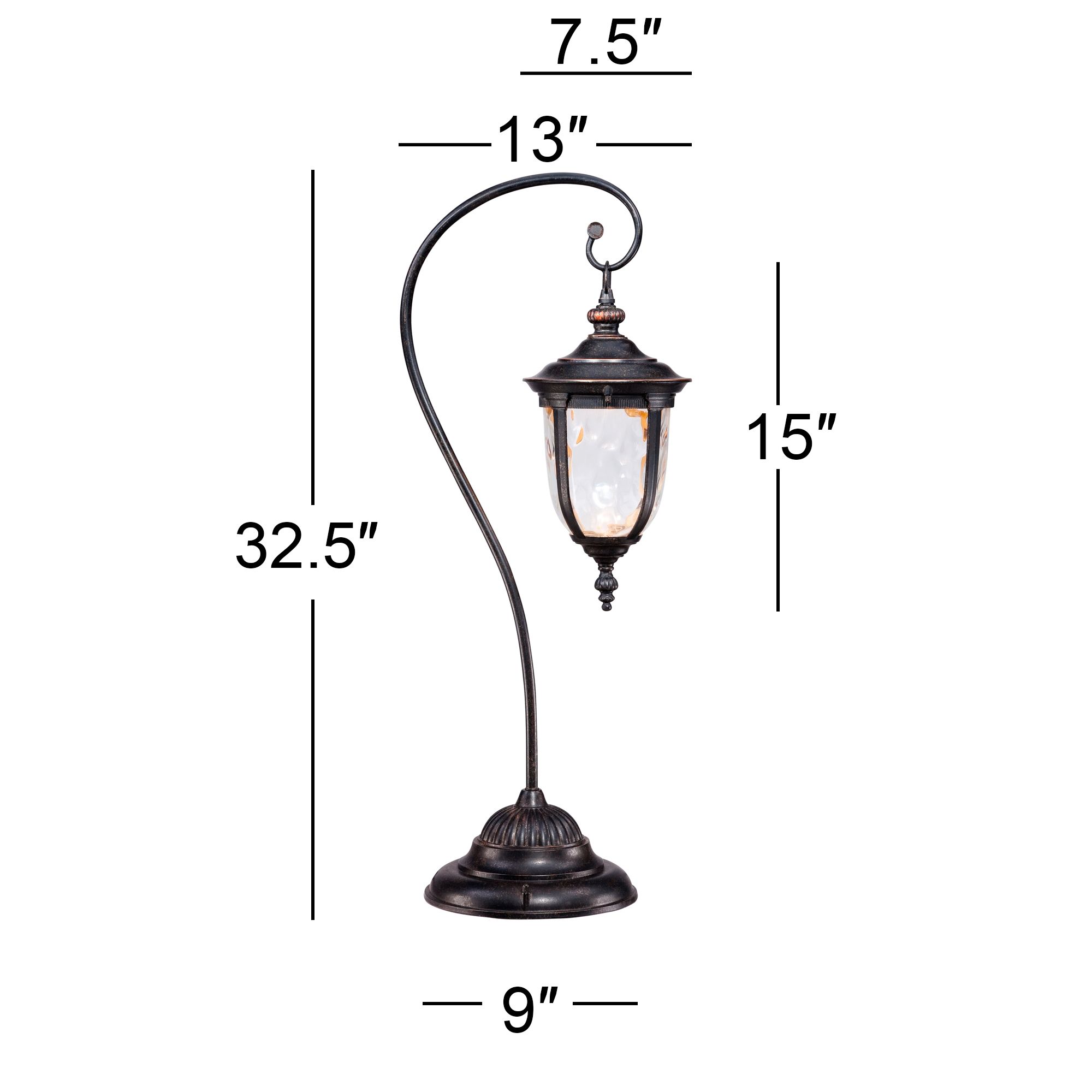 Bellagio 32 1/2"H Bronze LED Landscape Path Lights Set of 2 - #117V4 ...