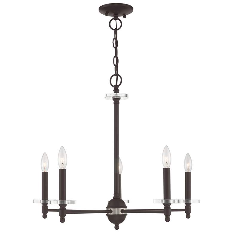 Bennington 5 Light Bronze Chandelier - #0391A | Lamps Plus Bennington 5 Light Bronze Chandelier - #0391A | Lamps Plus