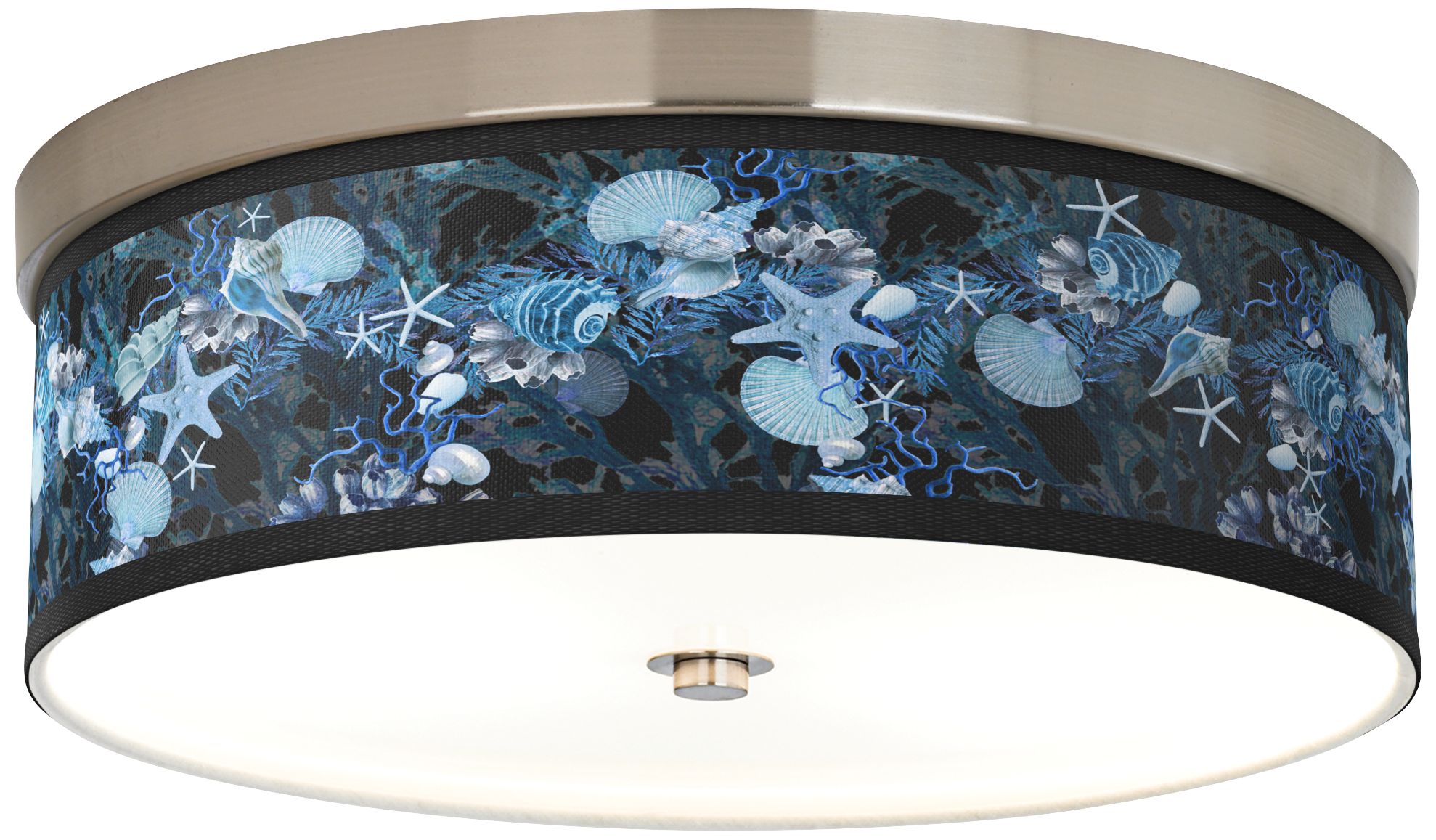 Blue Seas Giclee Energy Efficient Ceiling Light - #130K9 | Lamps Plus