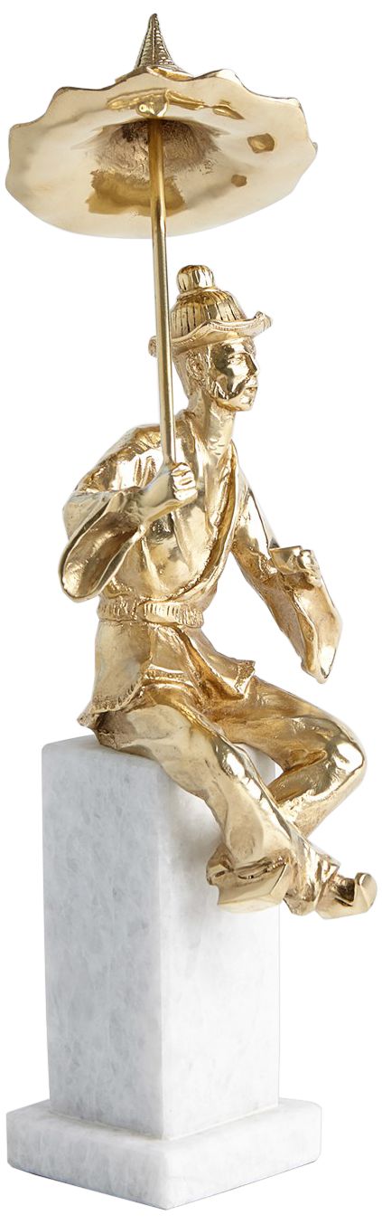 Bohea-Left Facing Tea Drinking Man - #799R2 | Lamps Plus