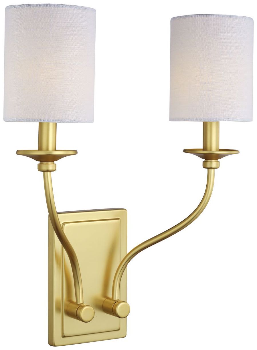 Bonita Collection Two-Light Wall Sconce - #AM683 | Lamps Plus