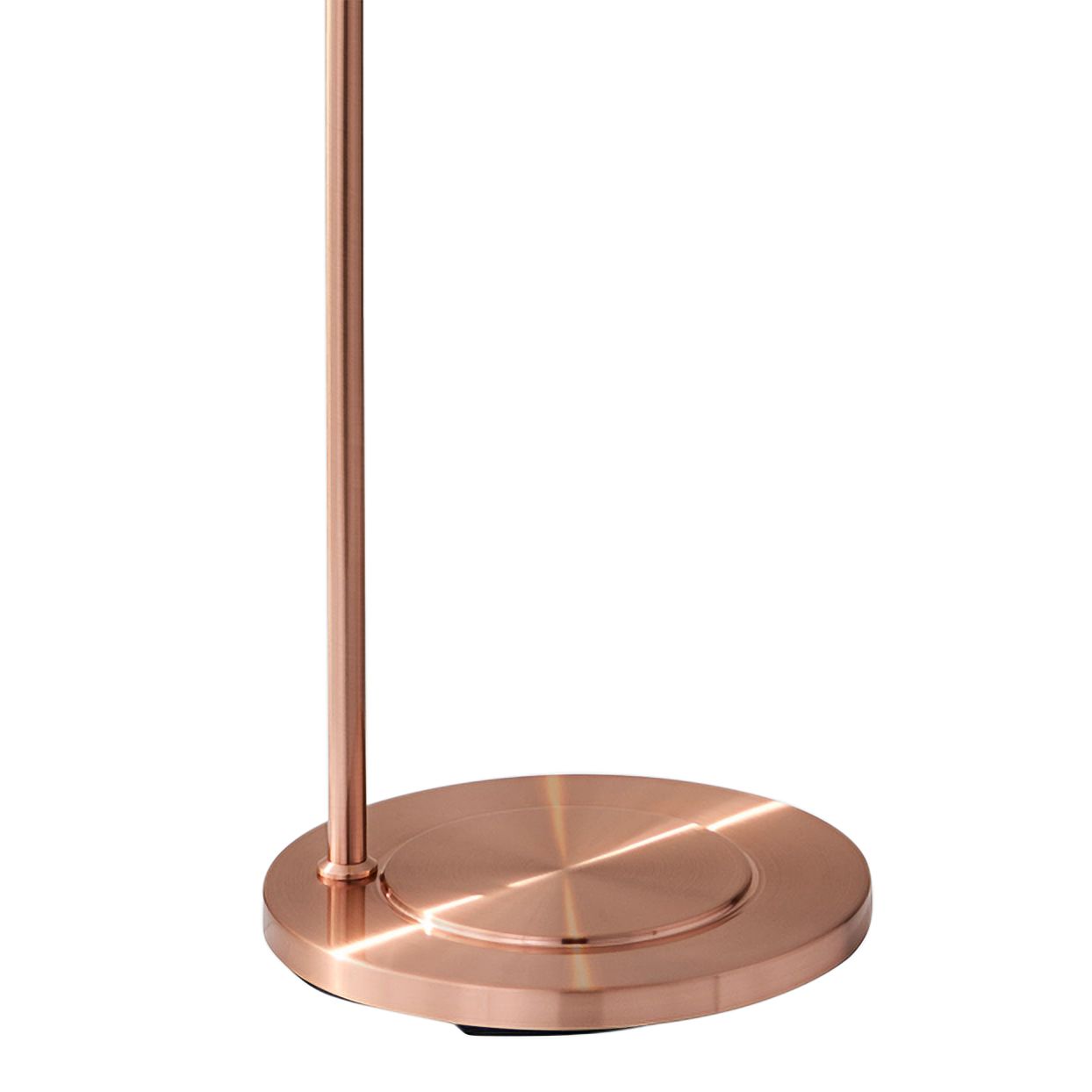 Bradbury Brushed Copper Task Floor Lamp - #407M1 | Lamps Plus