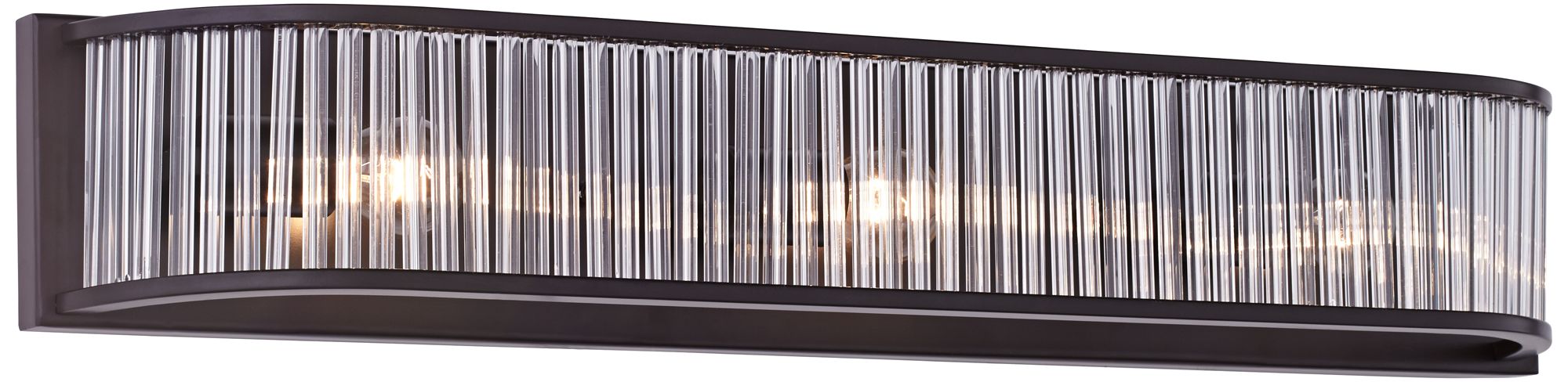 Braxton Collection 28" Wide Aged Bronze Bathroom Light - #3N164 | Lamps ...
