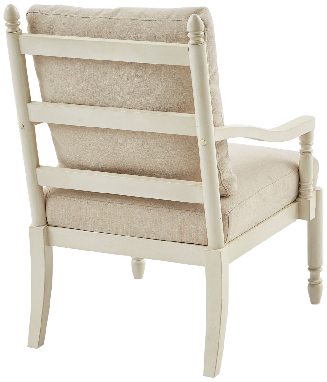 Braxton Cream Fabric Accent Chair - #858H3 | Lamps Plus