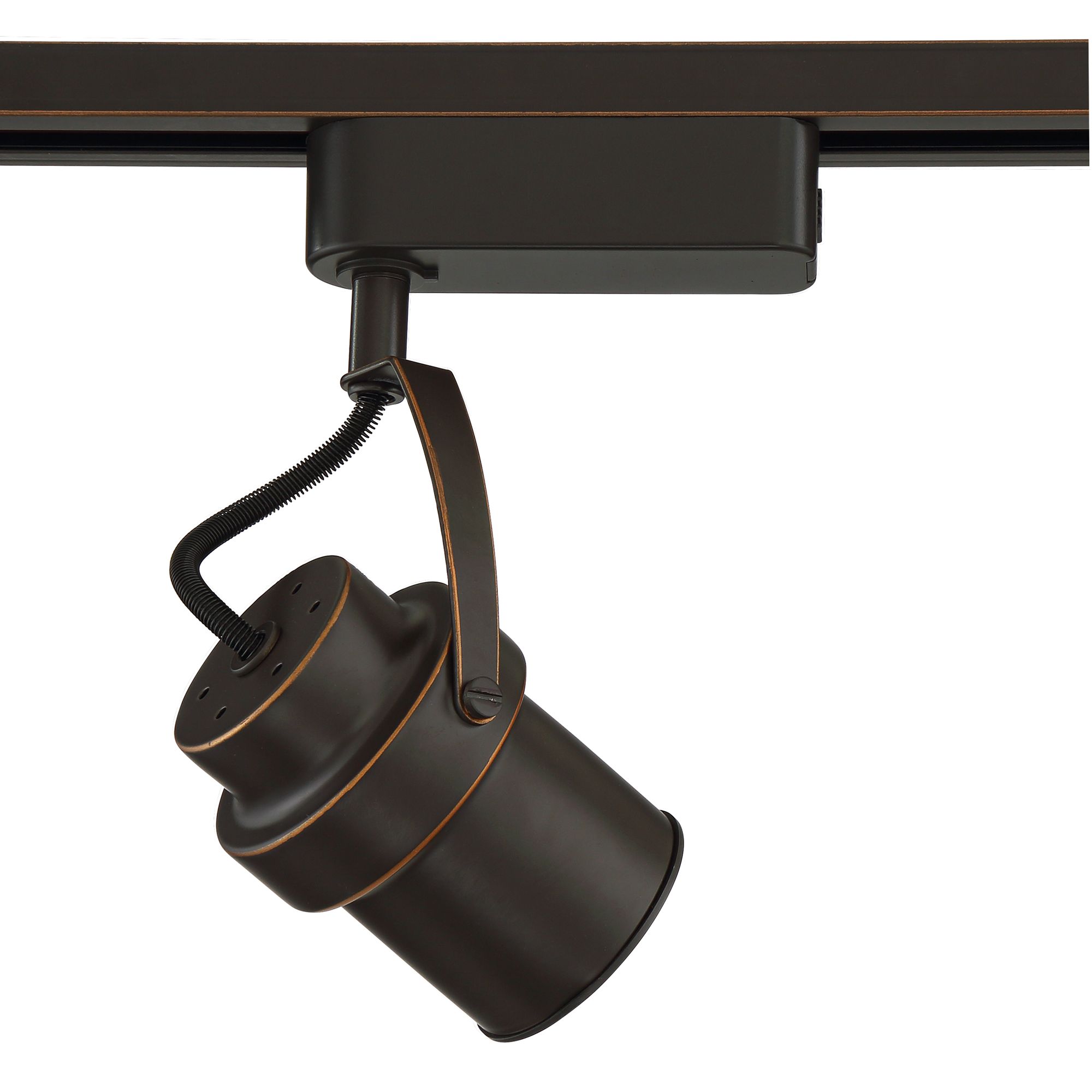 Bronze Cylinder LED Track Head for Halo Single-Circuit - #1R020 | Lamps ...