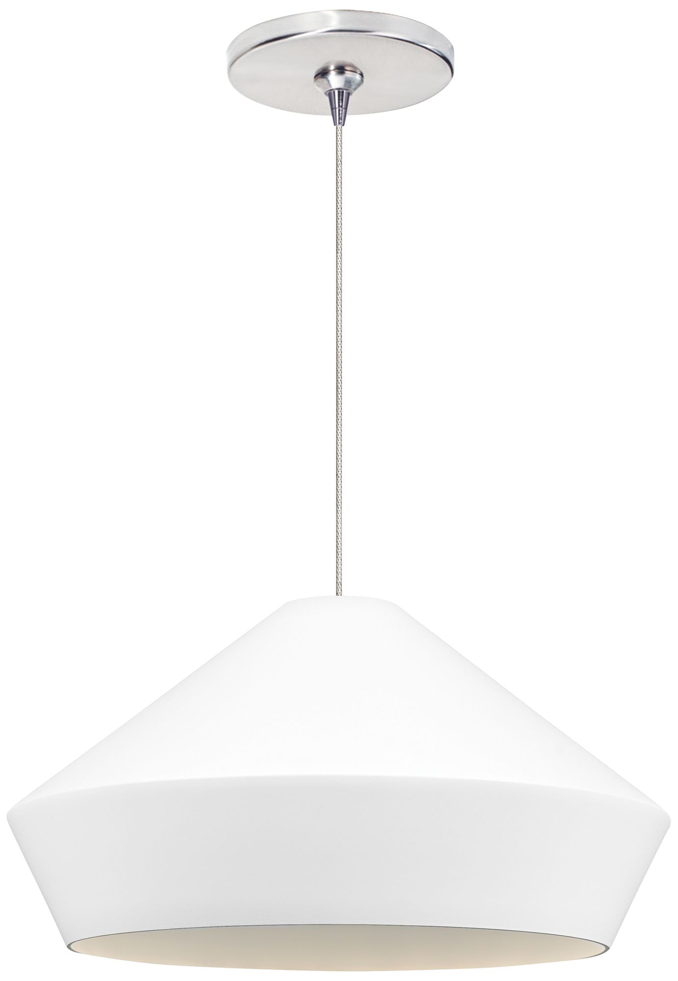 Brummel 10 1/2"W White LED Freejack Mini Pendant Light - #84J57 | Lamps ...