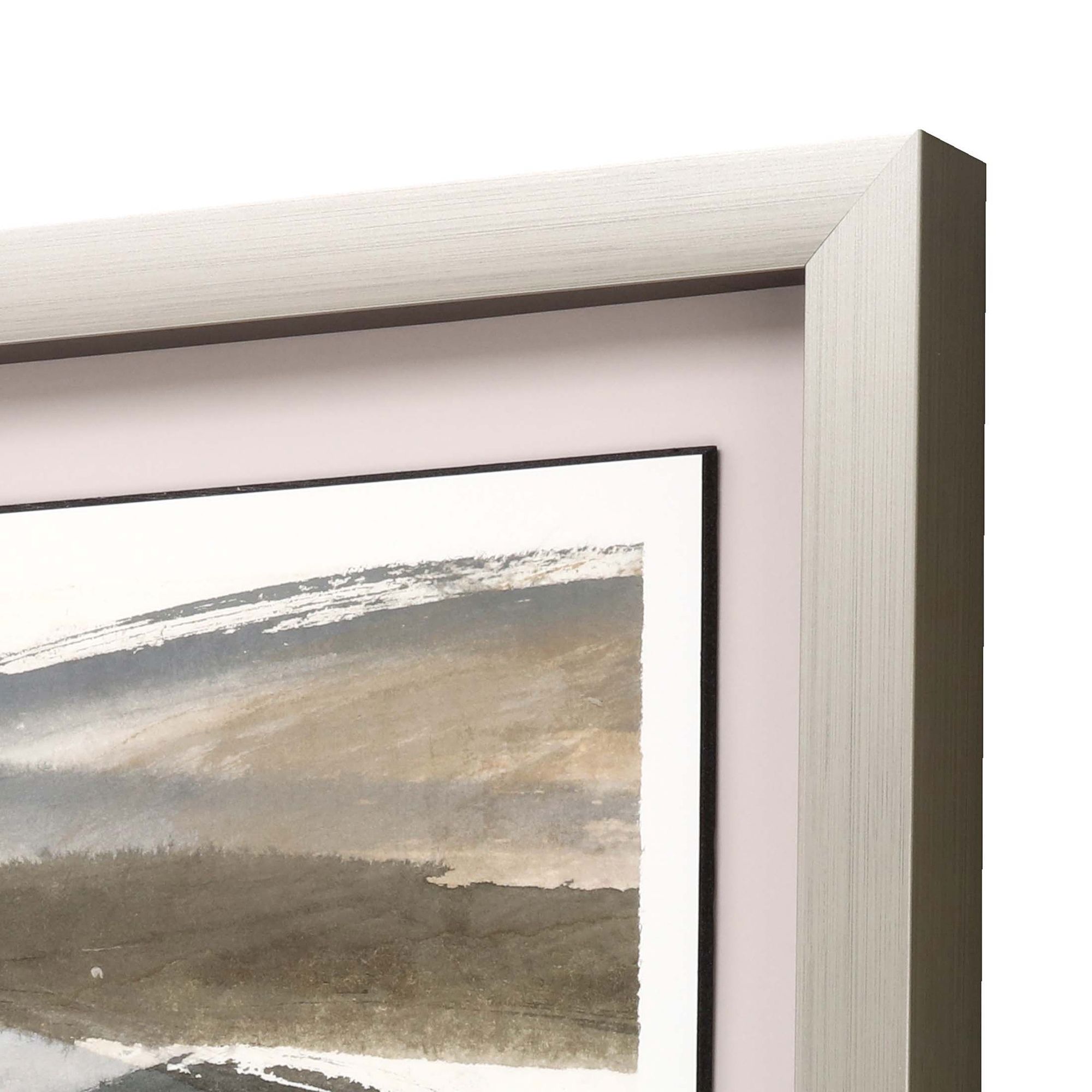 Brush Scape III 43" Wide 2-Piece Giclee Framed Wall Art Set - #632V1 ...