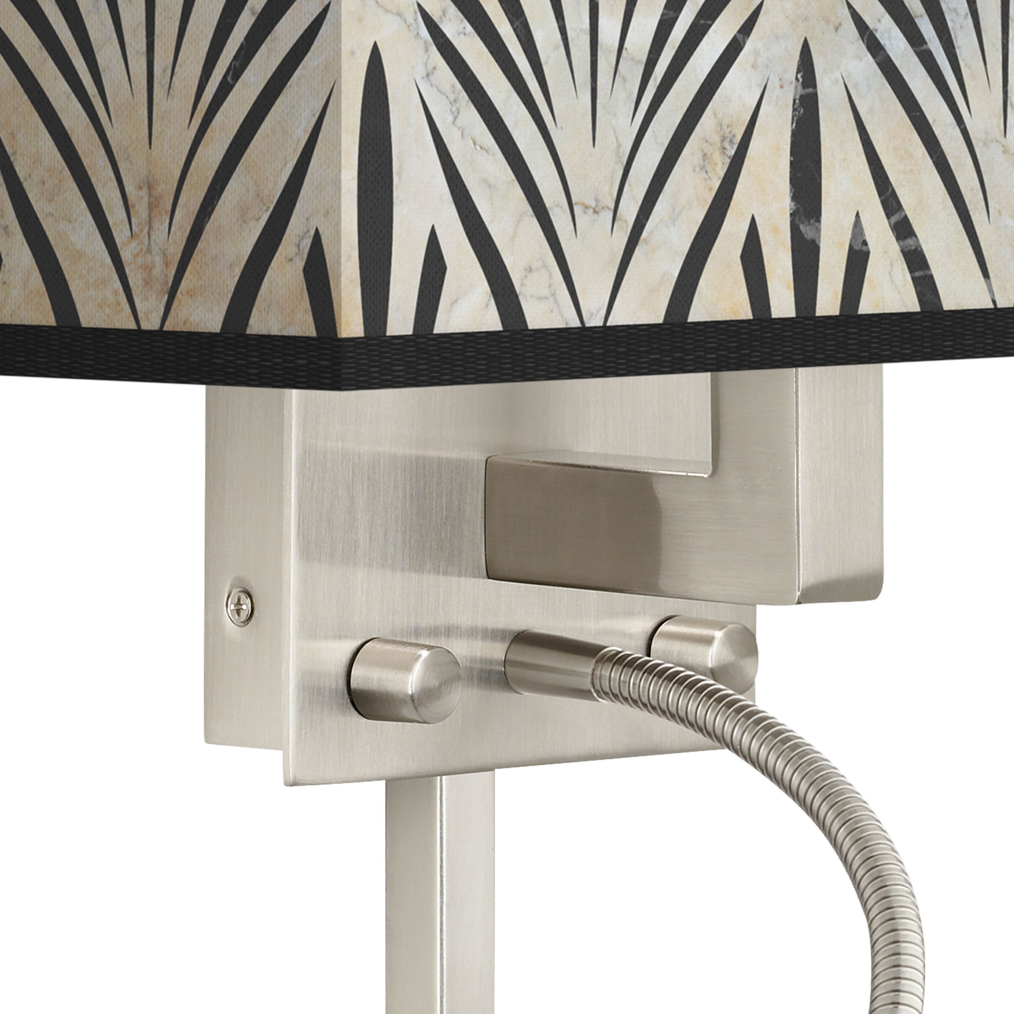 Calathea Gem Giclee Glow LED Reading Light Plug-In Sconce - #361V4 ...