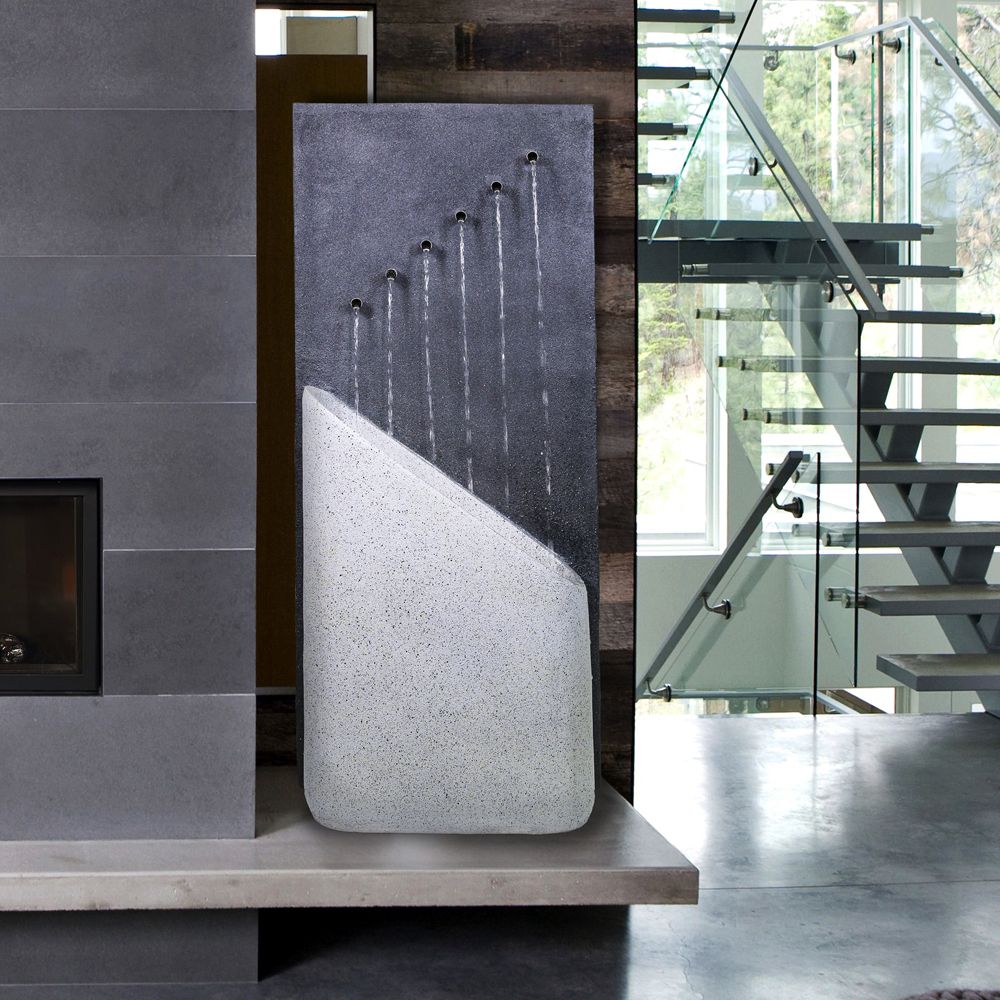 Calm Infinity 40" High Modern Waterfall Fountain - #66F60 | Lamps Plus