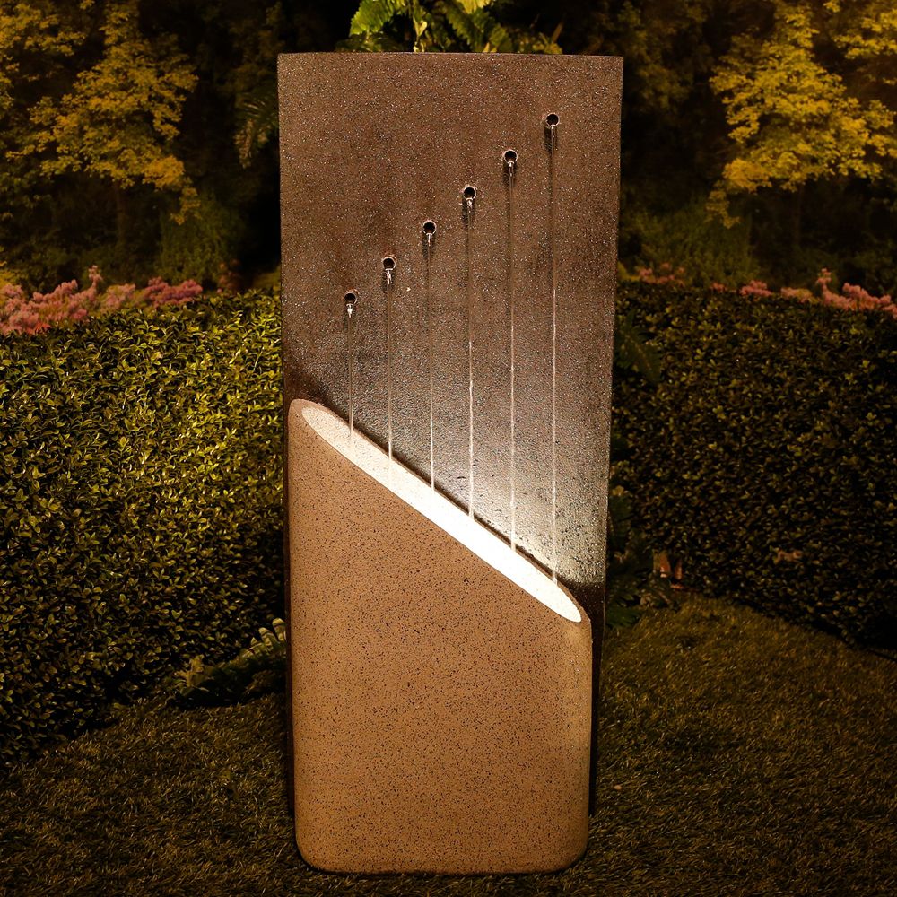 Calm Infinity 40" High Modern Waterfall Fountain - #66F60 | Lamps Plus