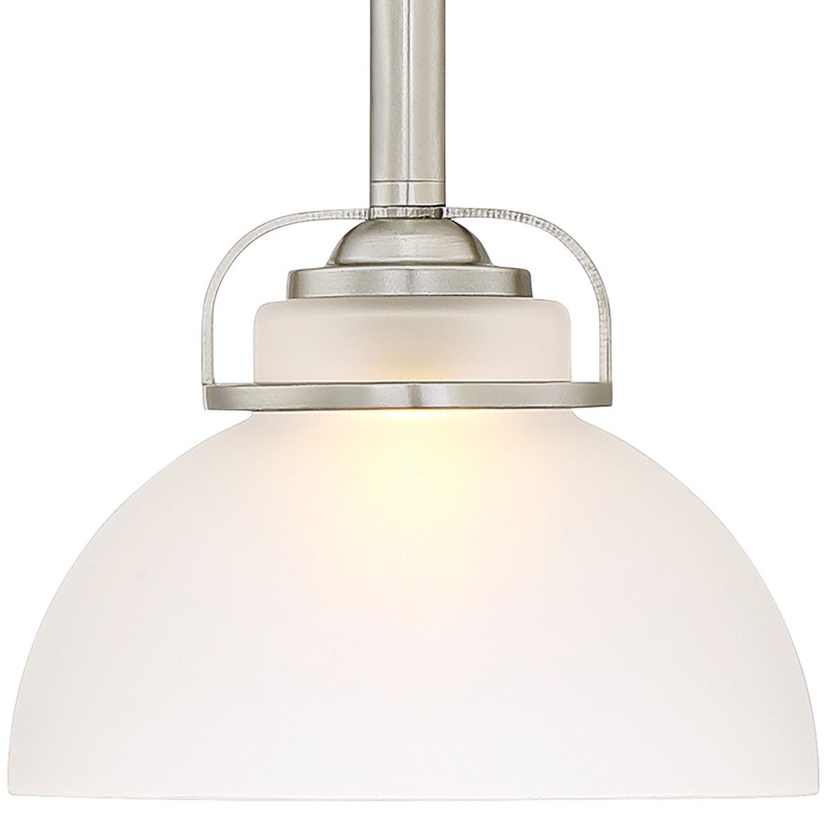 Calpella 6 1/2" Wide Etched Glass Mini Pendant Light - #9H775 | Lamps Plus