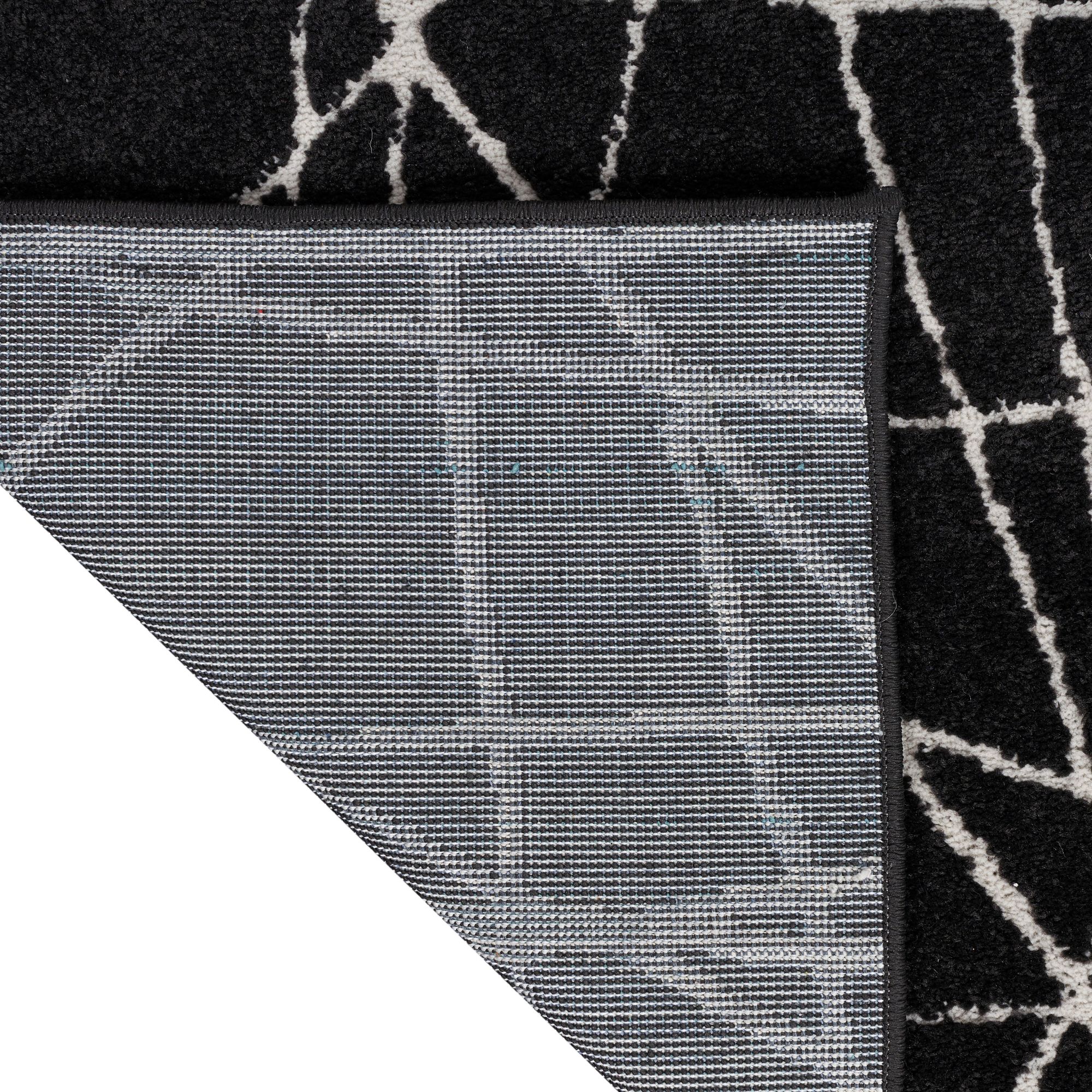 Calvin Klein Balance BLN02 Black Ivory Rectangular Area Rug - #156W4 ...