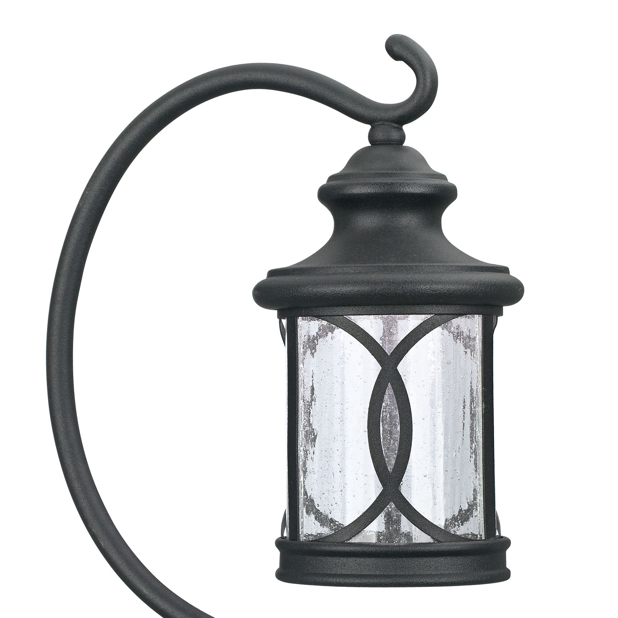 Capistrano Black 8-Piece LED Path and Flood Light Set - #67M66 | Lamps Plus