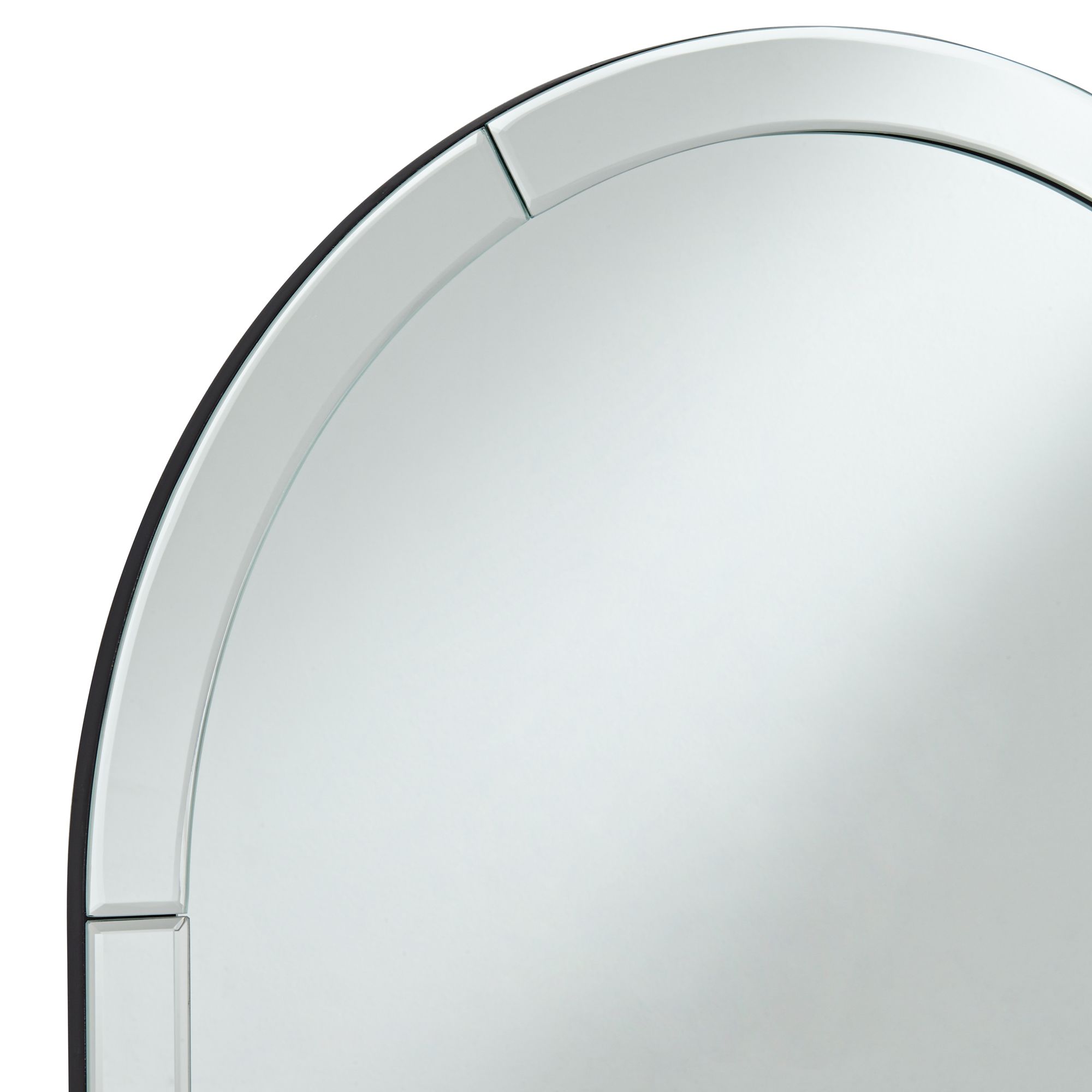 Caroline Mirrored Glass 26" x 40" Arch Top Wall Mirror - #453P2 | Lamps ...