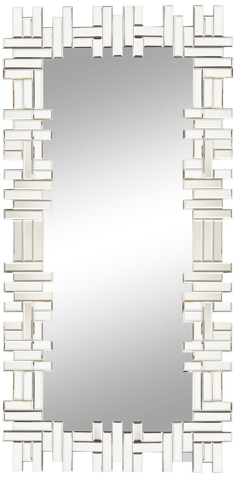 Catalina Clear 23" x 46" Rectangular Wall Mirror - #419E0 | Lamps Plus