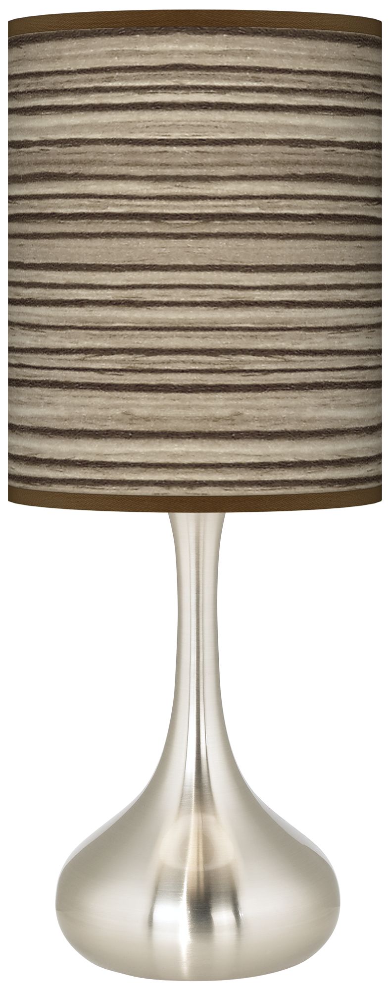 Cedar Zebrawood Giclee Glow 16" Wide Pendant Light - #55E68 | Lamps Plus