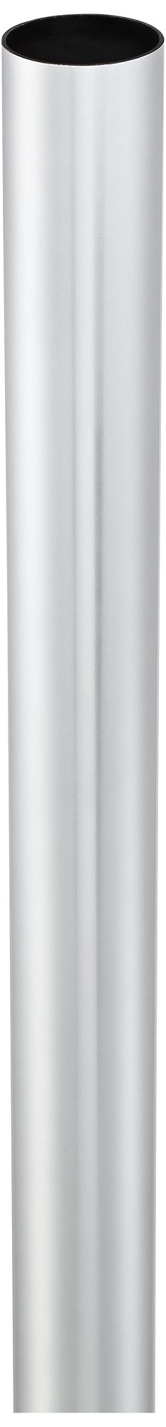 Chrome 84" High Outdoor Direct Burial Post Light Pole - #42P60 | Lamps Plus