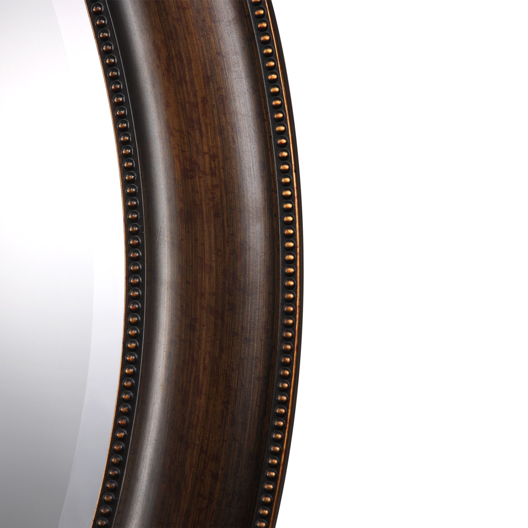 Cinnabar Road Valley Dark Bronze 22 1/4" x 29 1/4" Wall Mirror - #6670K | Lamps Plus