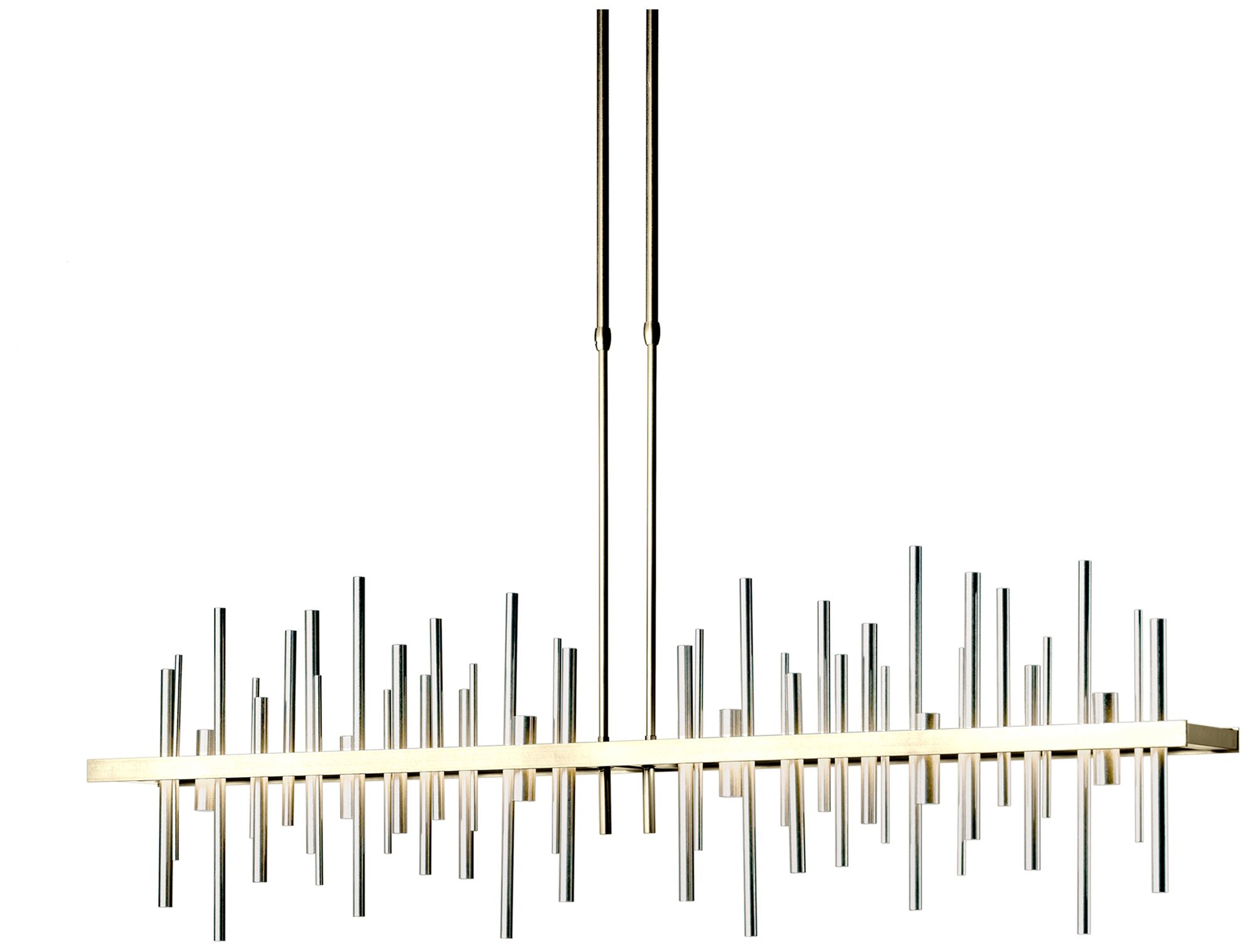 Cityscape 51.9" Modern Brass Long LED Pendant - #191D6 | Lamps Plus