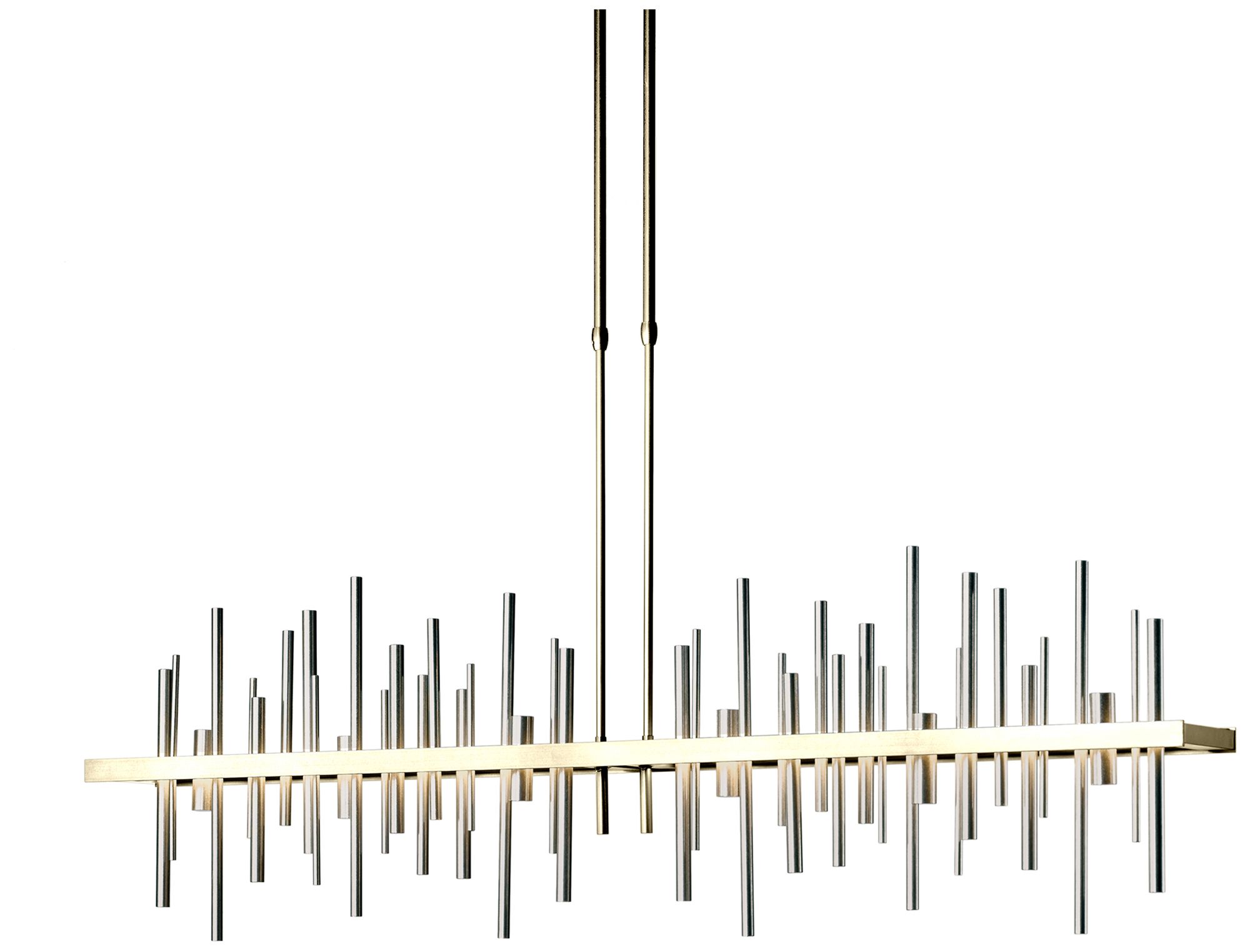 Cityscape 51.9" Modern Brass Short LED Pendant - #189D6 | Lamps Plus