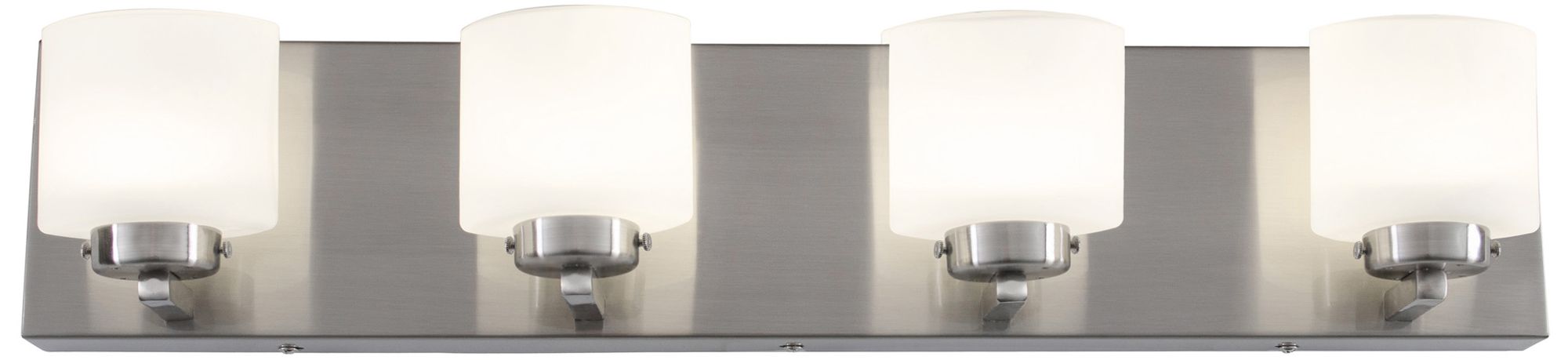Clean LED 4-Lt Bath Fixture - #577K3 | Lamps Plus