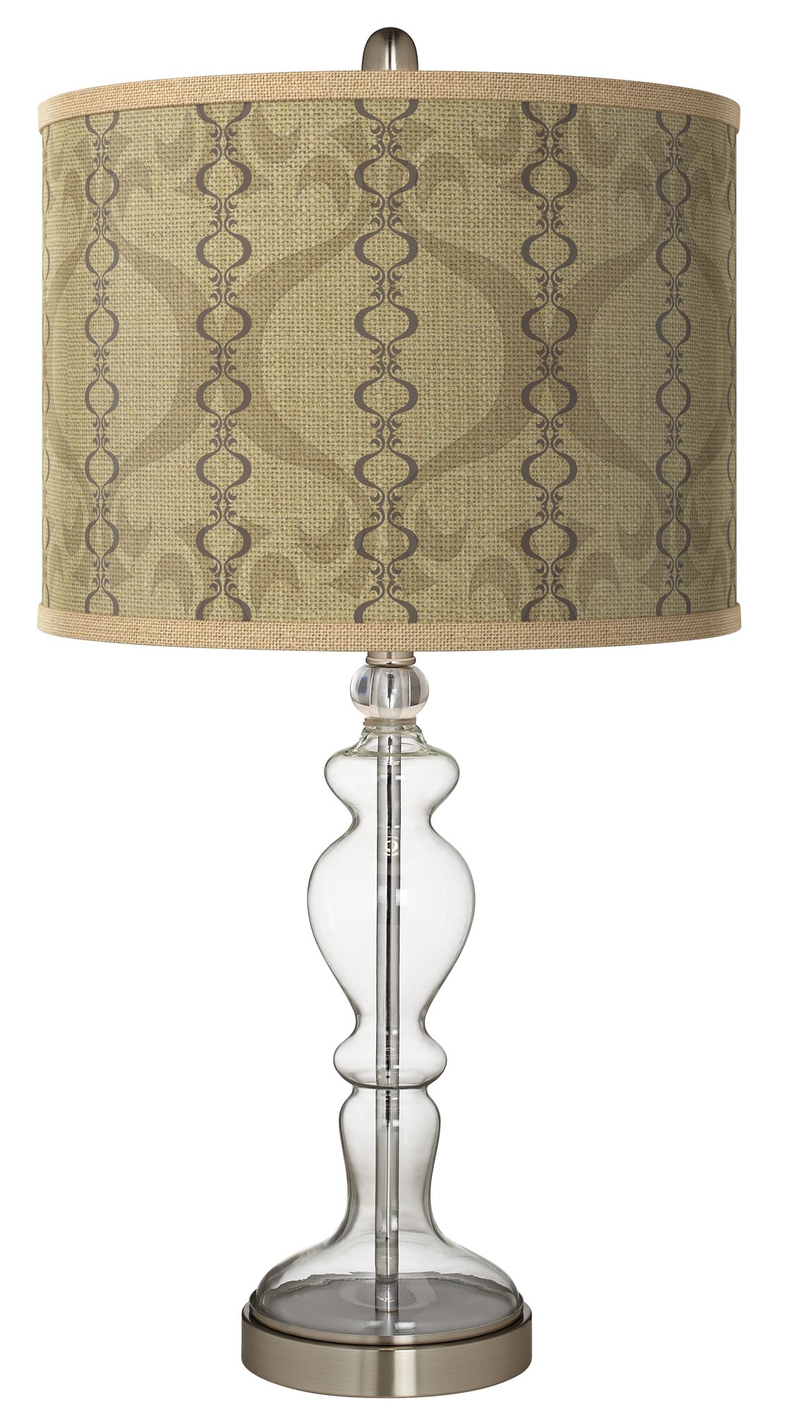 Calathea Gem Giclee Apothecary Clear Glass Table Lamp - #370V4 | Lamps Plus