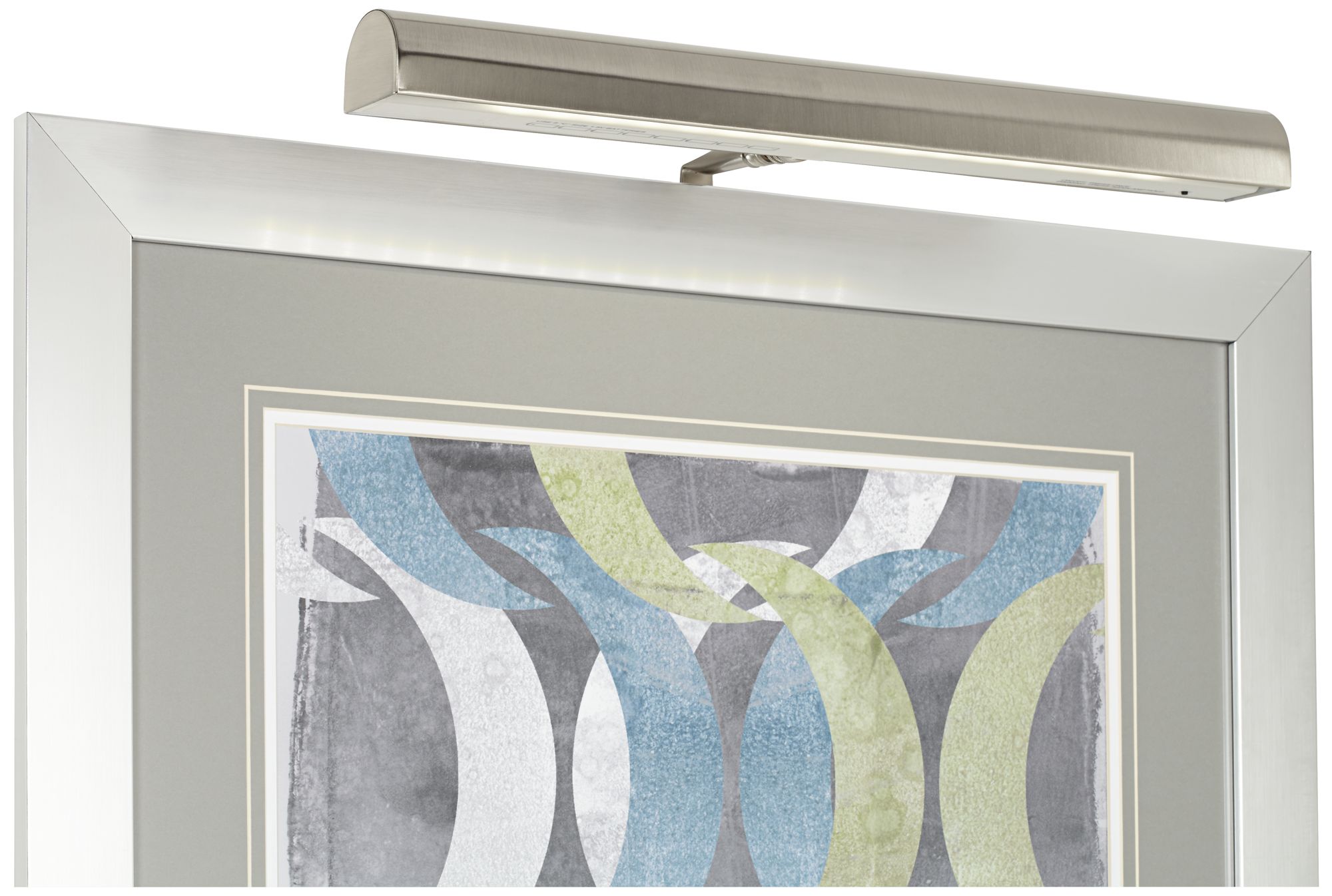 Concept Matte Black 18" Battery Powered LED Picture Light with Remote ...