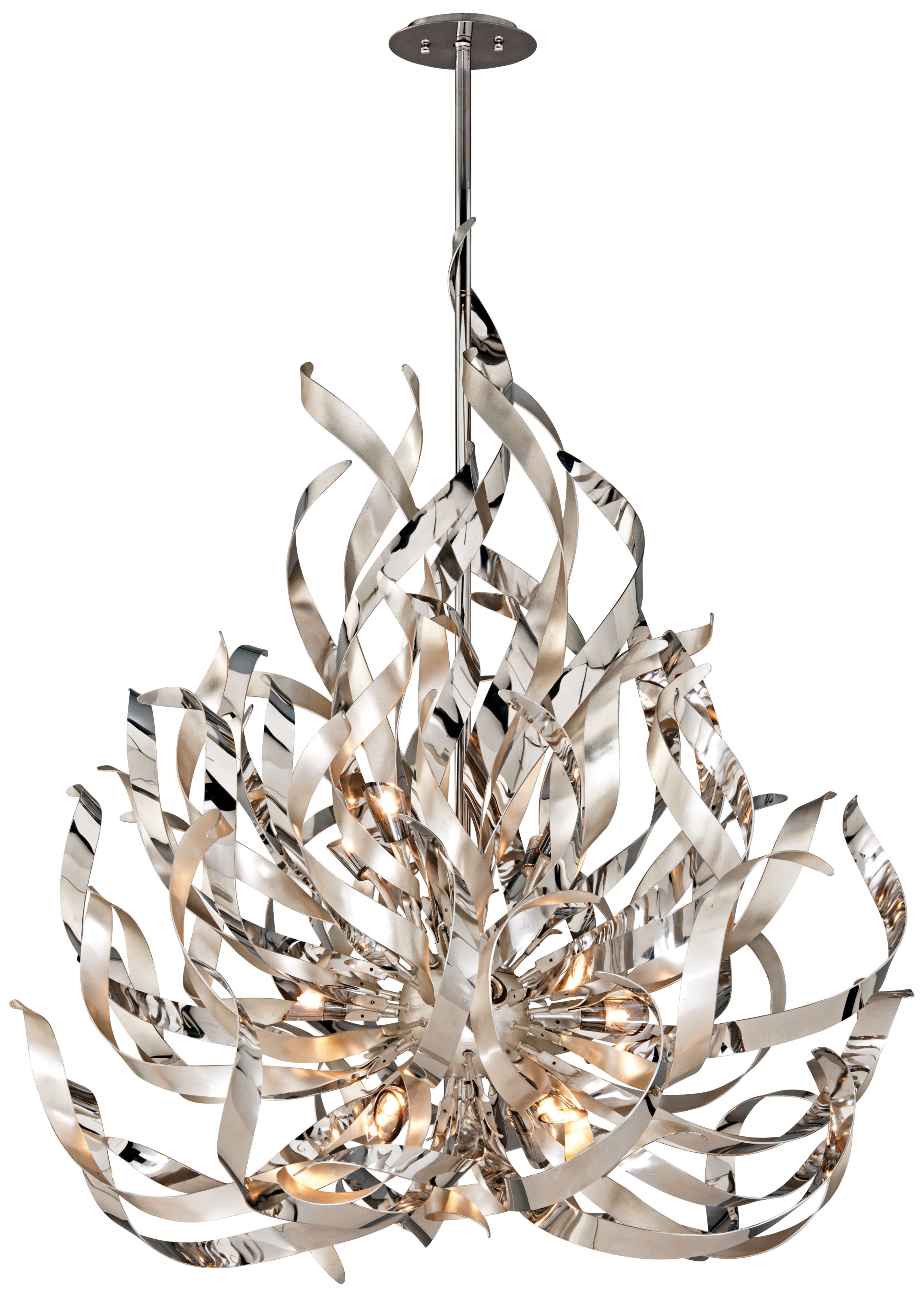 Corbett Graffiti 44" Wide Stainless Steel Pendant Light - #Y1949 ...