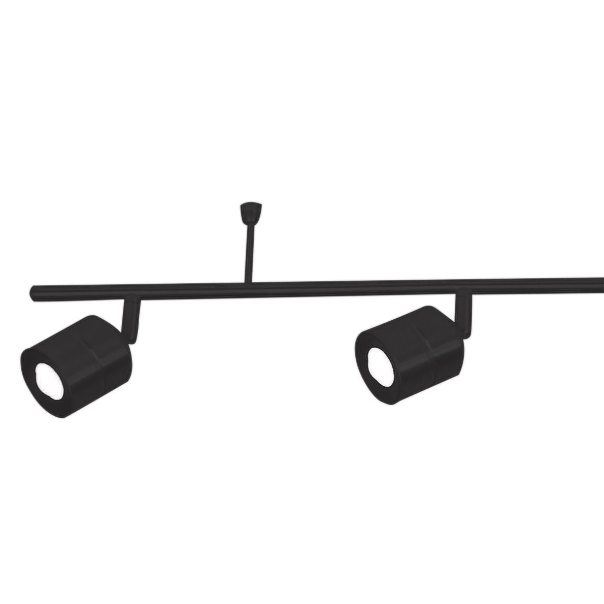 Core 6-Light Deep Black LED Track Fixture - #124F1 | Lamps Plus