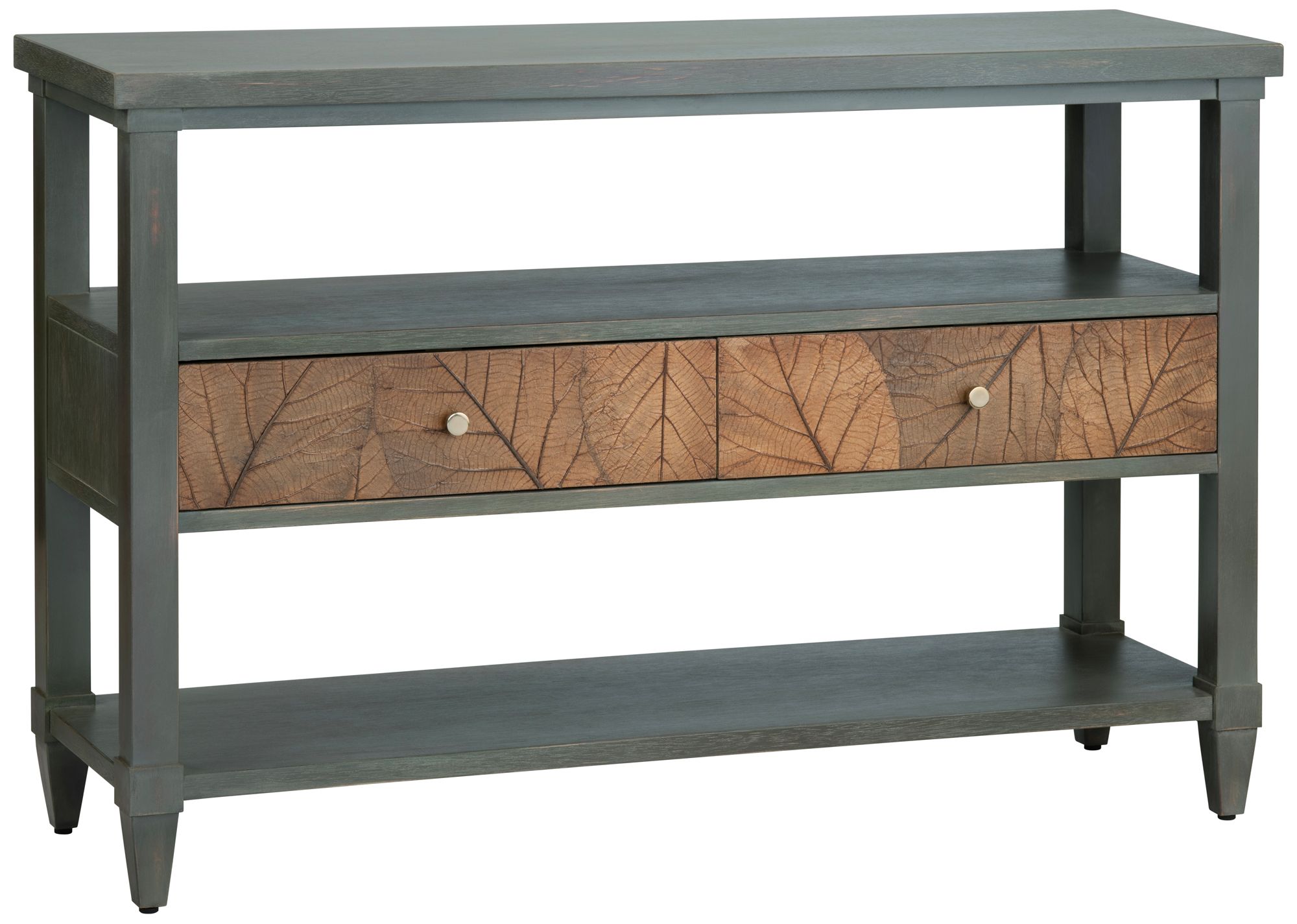 Crestview Collection Arbor Two-Drawer Console Table - #3573C | Lamps Plus